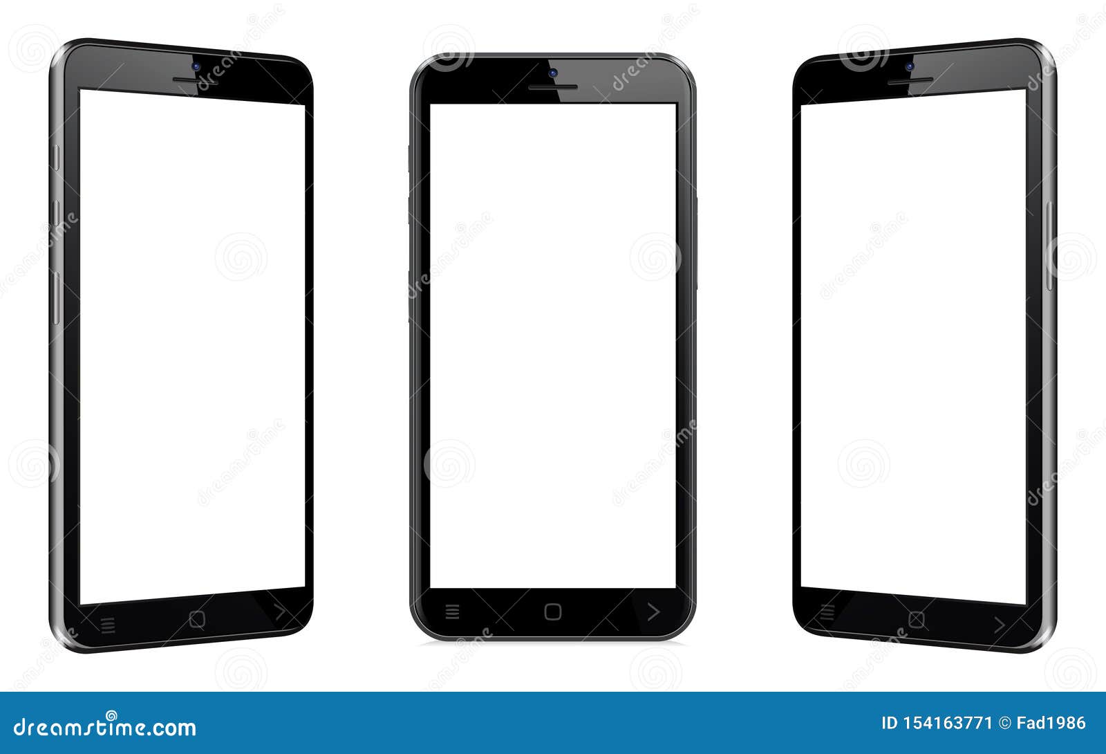 Phone, Different Sizes And Specifications. Large, Small And Extra Large ...