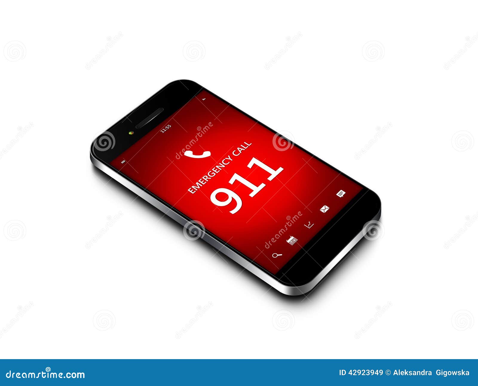 Emergency Number 911 Call Stock Illustration | CartoonDealer.com #26660755