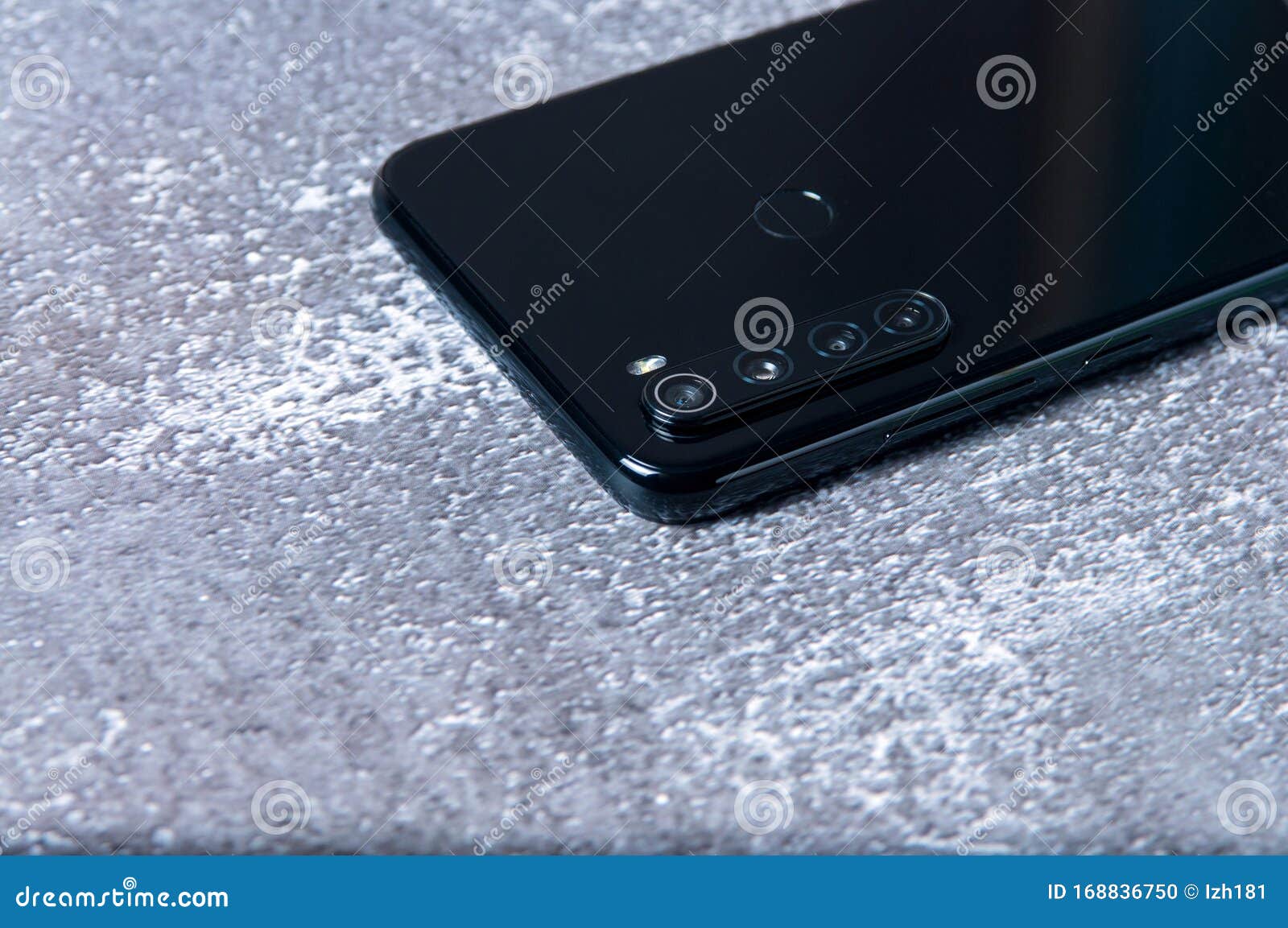 Four Camera on a Mobile Phone. Modern Gadget Stock Photo - Image of ...
