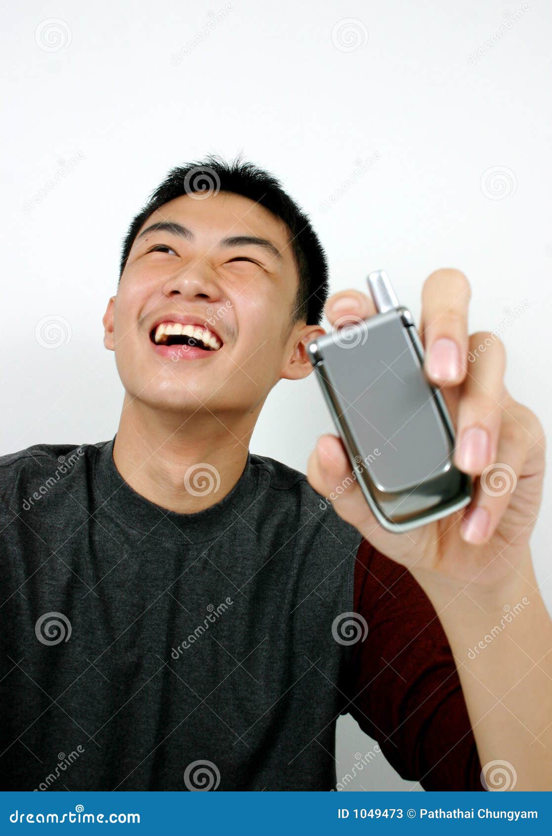 Mobile phone guy stock image. Image of chat, chinese, child - 1049473