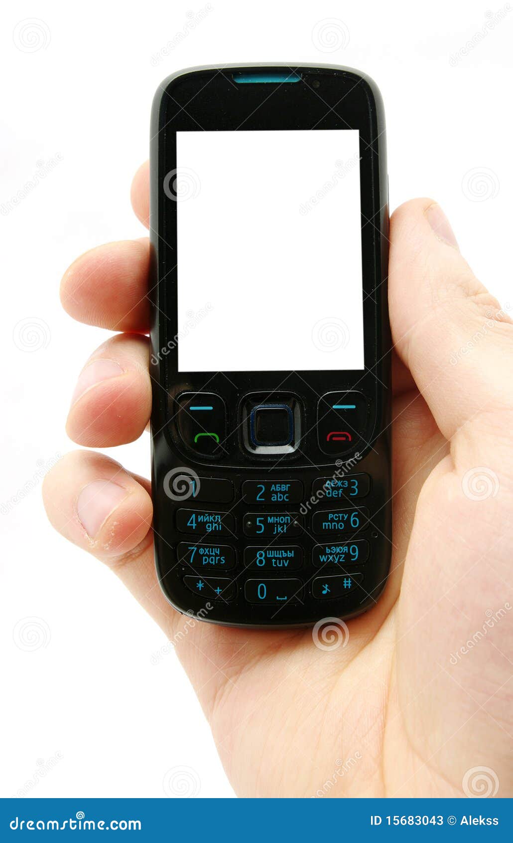 Mobile phone in hand stock image. Image of send, female - 15683043