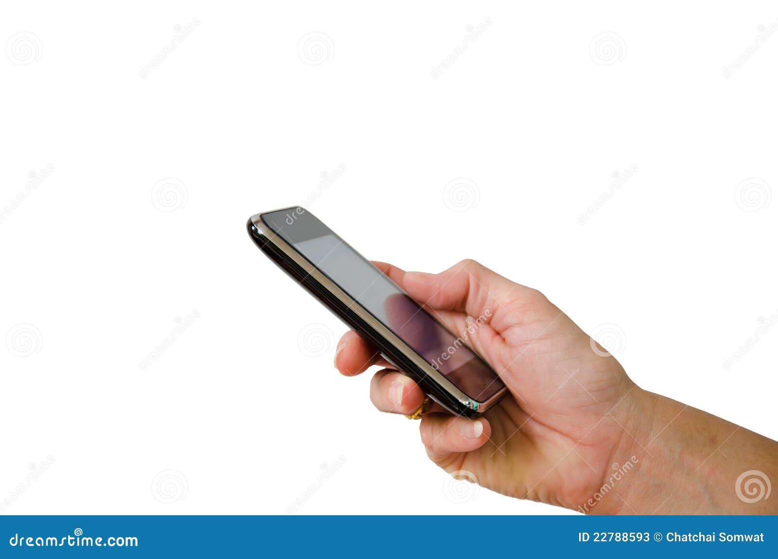 Mobile phone in the hand stock image. Image of finger - 22788593