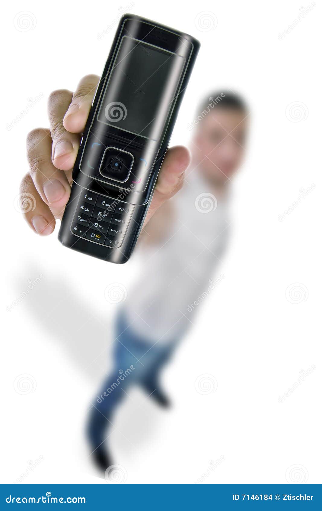 Mobile Phone in hand stock photo. Image of professional - 7146184