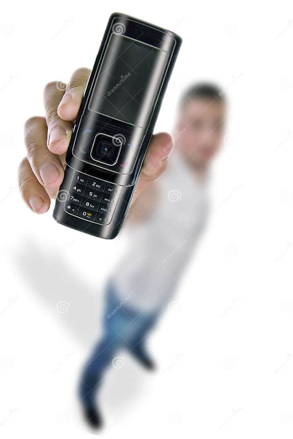 Mobile Phone in hand stock photo. Image of professional - 7146184