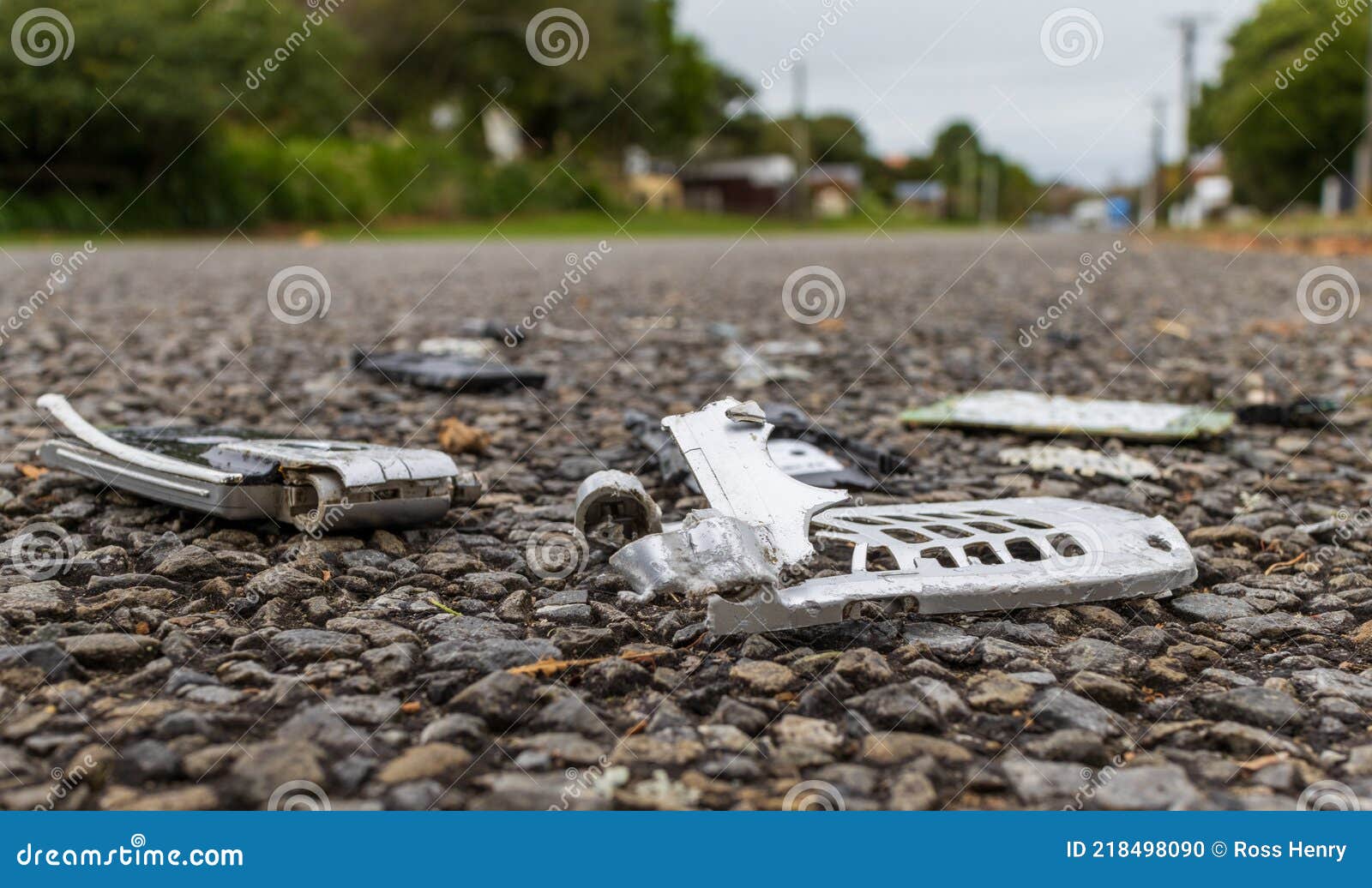 Ran Over Phone stock photo. Image of destroyed, smash - 218498090