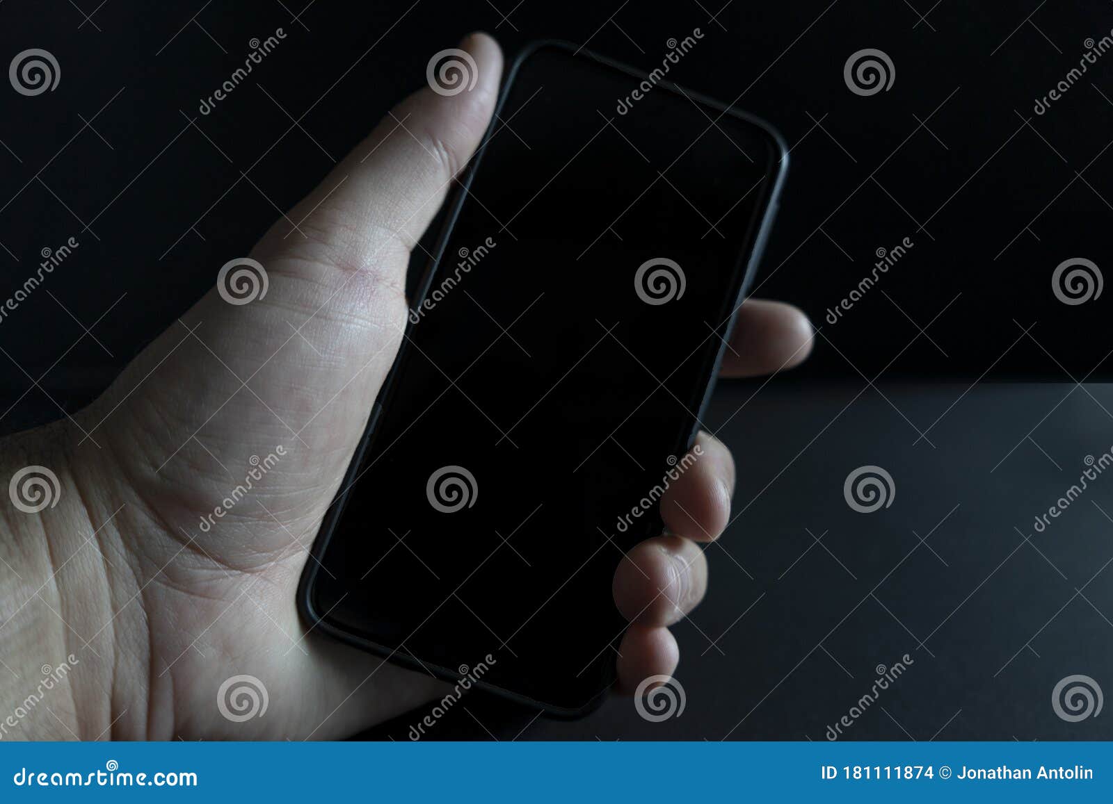 Mobile Phone Held in Your Hand Stock Photo - Image of communication ...