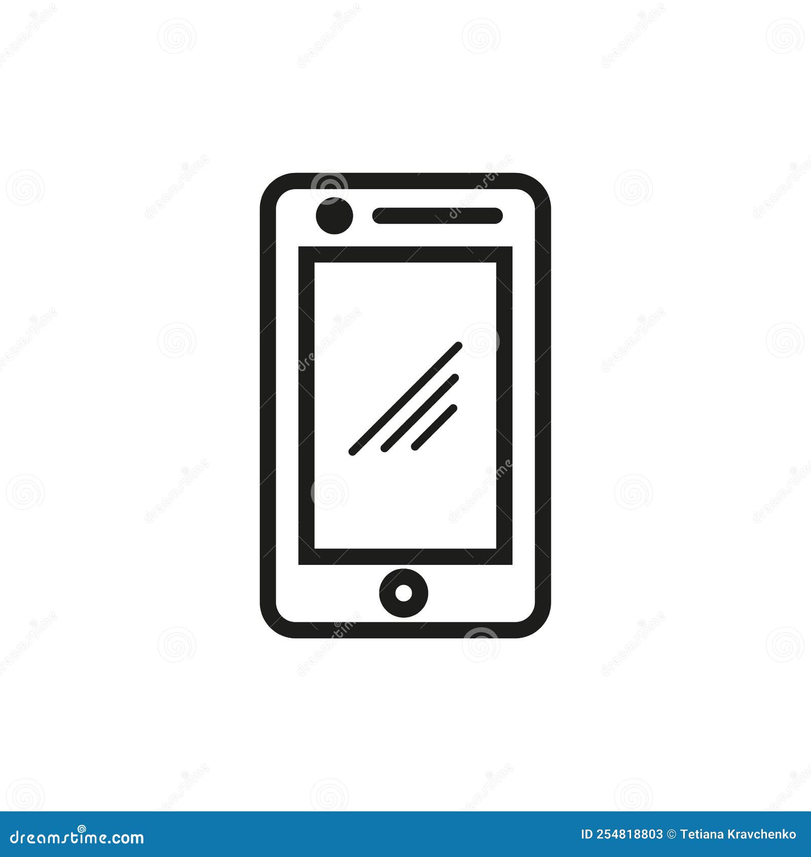 Mobile Phone Icon. Call Symbol. Vector Illustration. Stock Image Stock ...