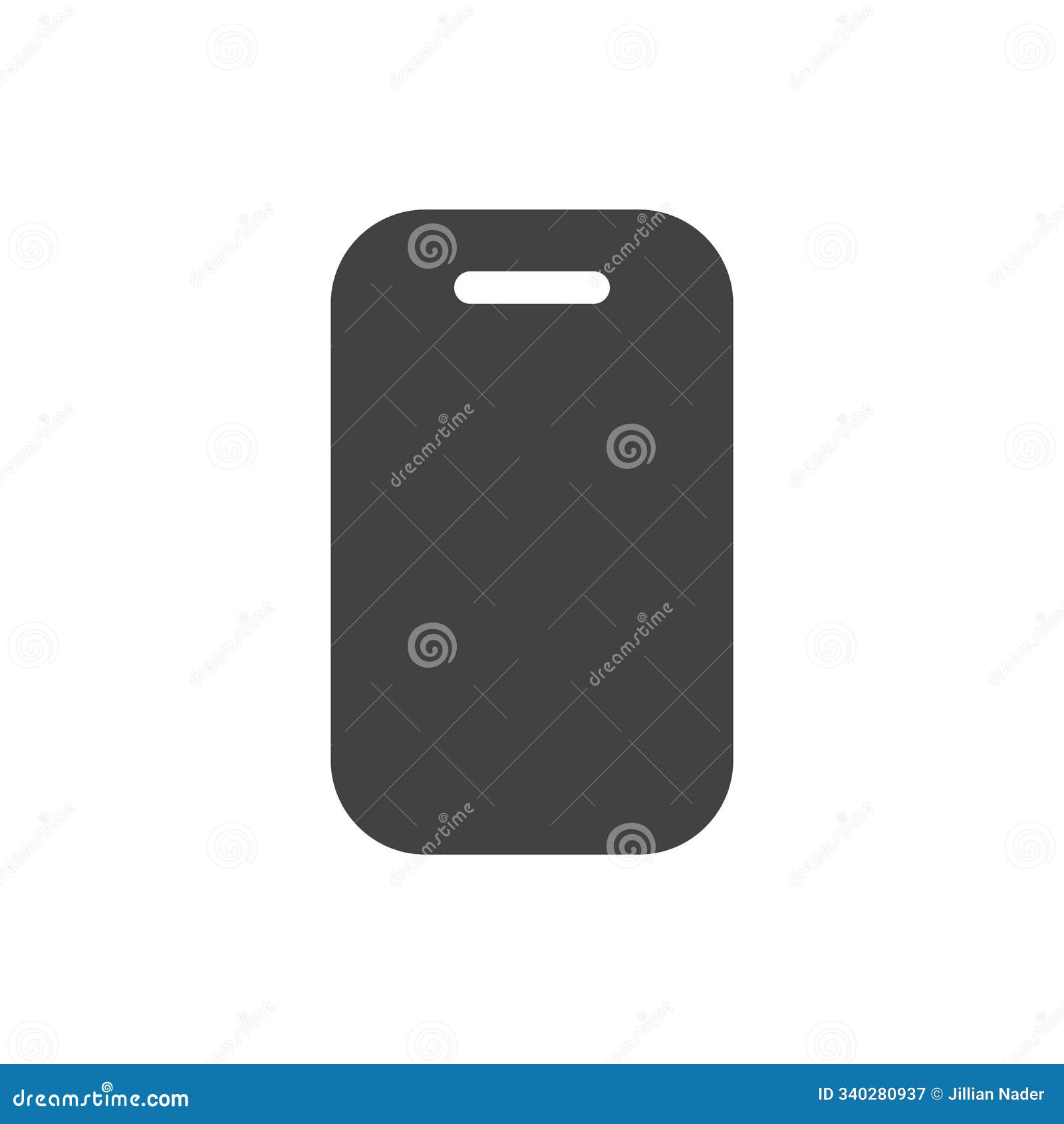 Mobile Phone Icon Simple Vector Symbol Stock Vector - Illustration of ...