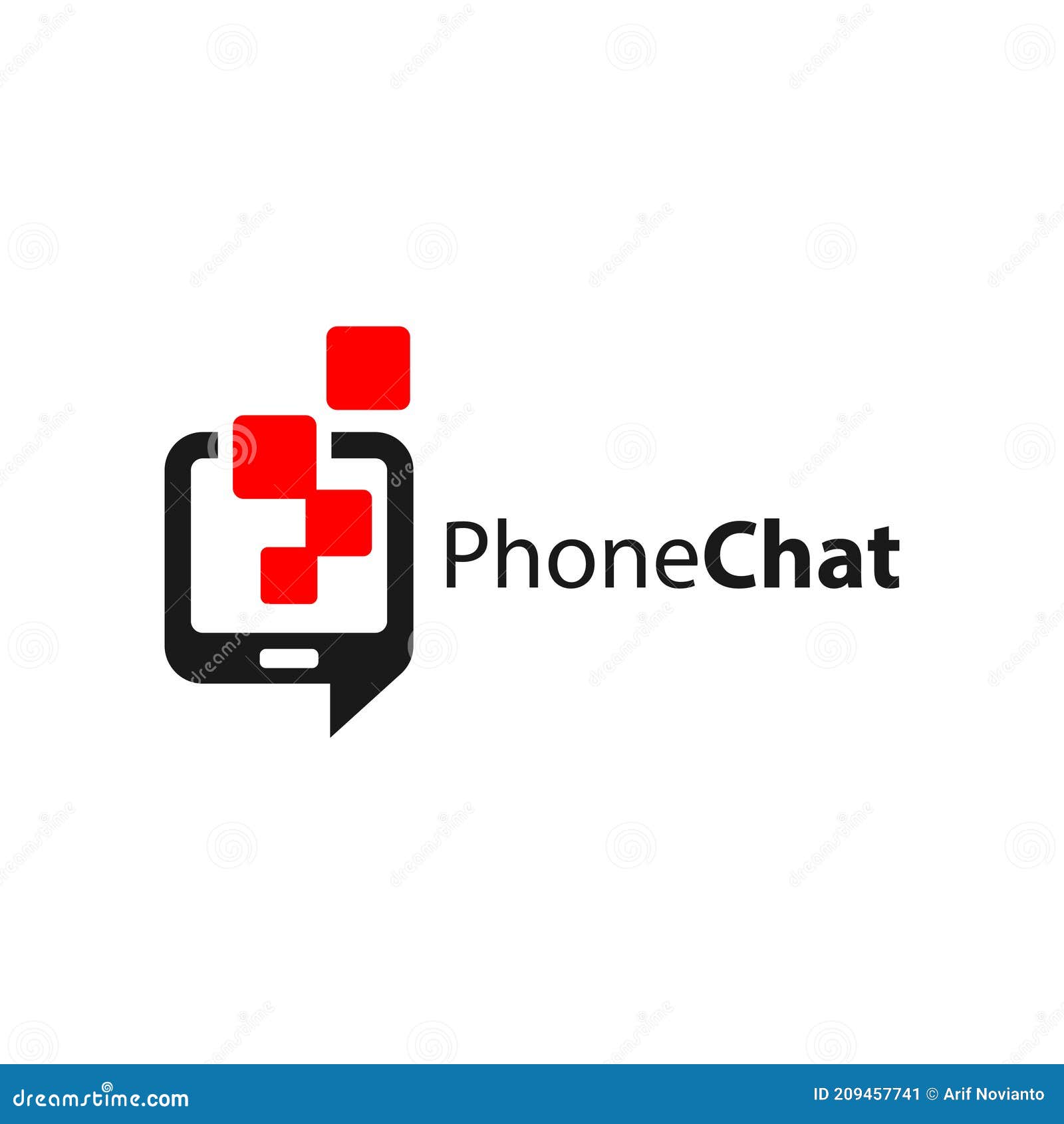 Mobile Phone Message Technology Logo Stock Vector - Illustration of ...