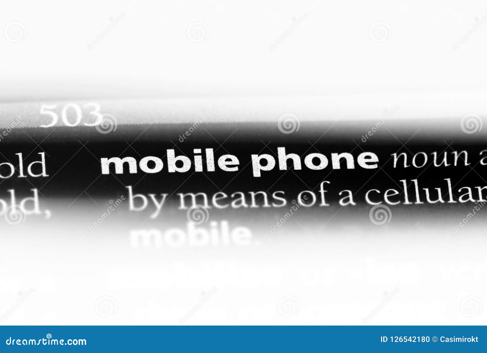 Mobile phone stock photo. Image of page, definition - 126542180