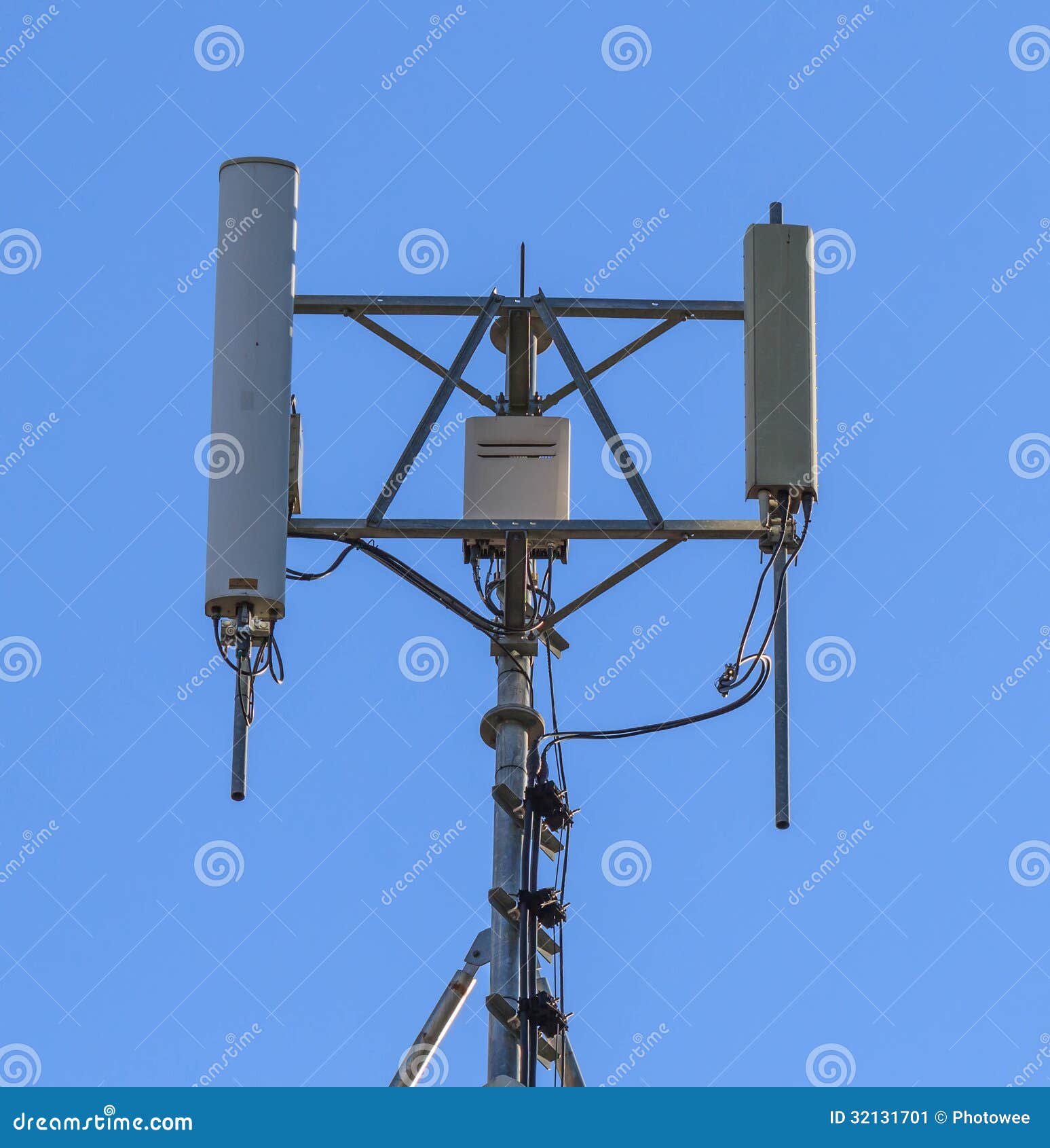 Mobile Phone Mobile Tower stock image. Image of broadcasting - 32131701