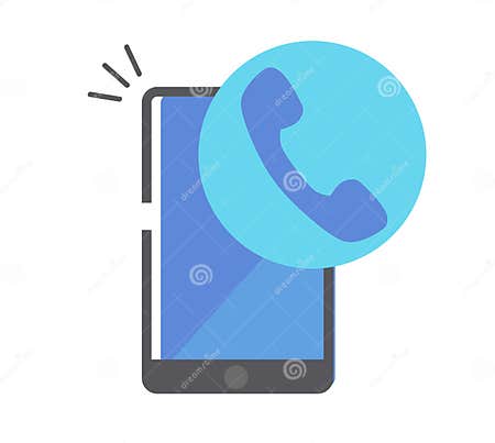 Mobile Phone with Notifications Stock Vector - Illustration of wifi ...