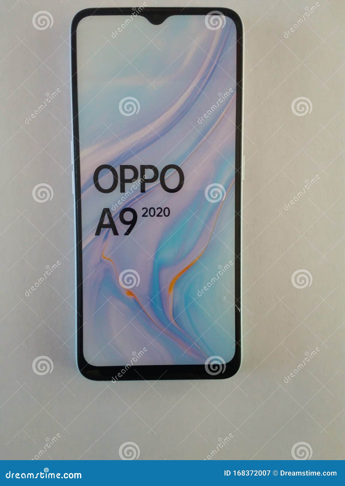 Mobile Phone Oppo A9 2020 White Colour Editorial Photography - Image of ...