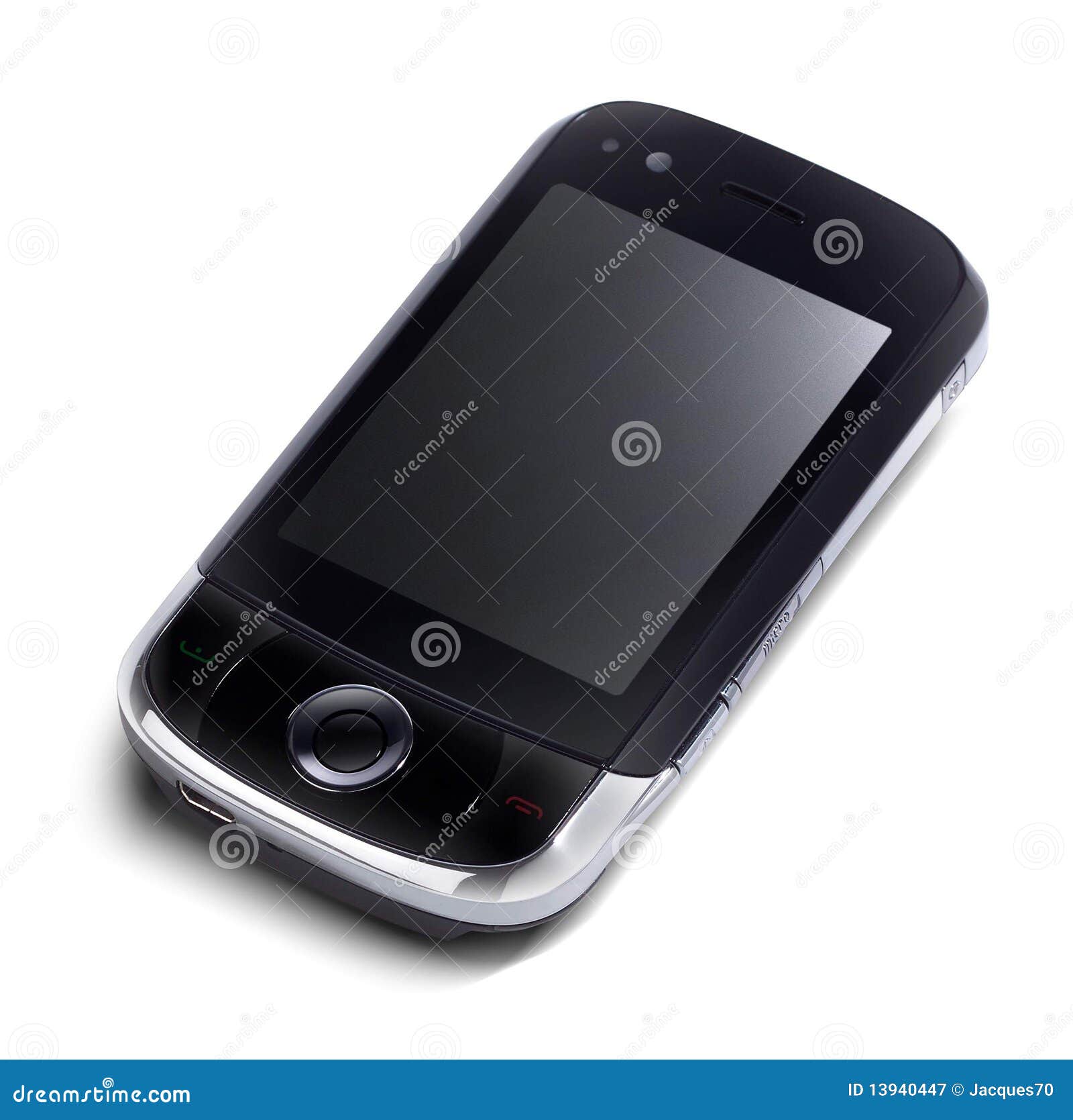 Mobile Phone - Portable Phone Stock Image - Image of handset, contacts ...