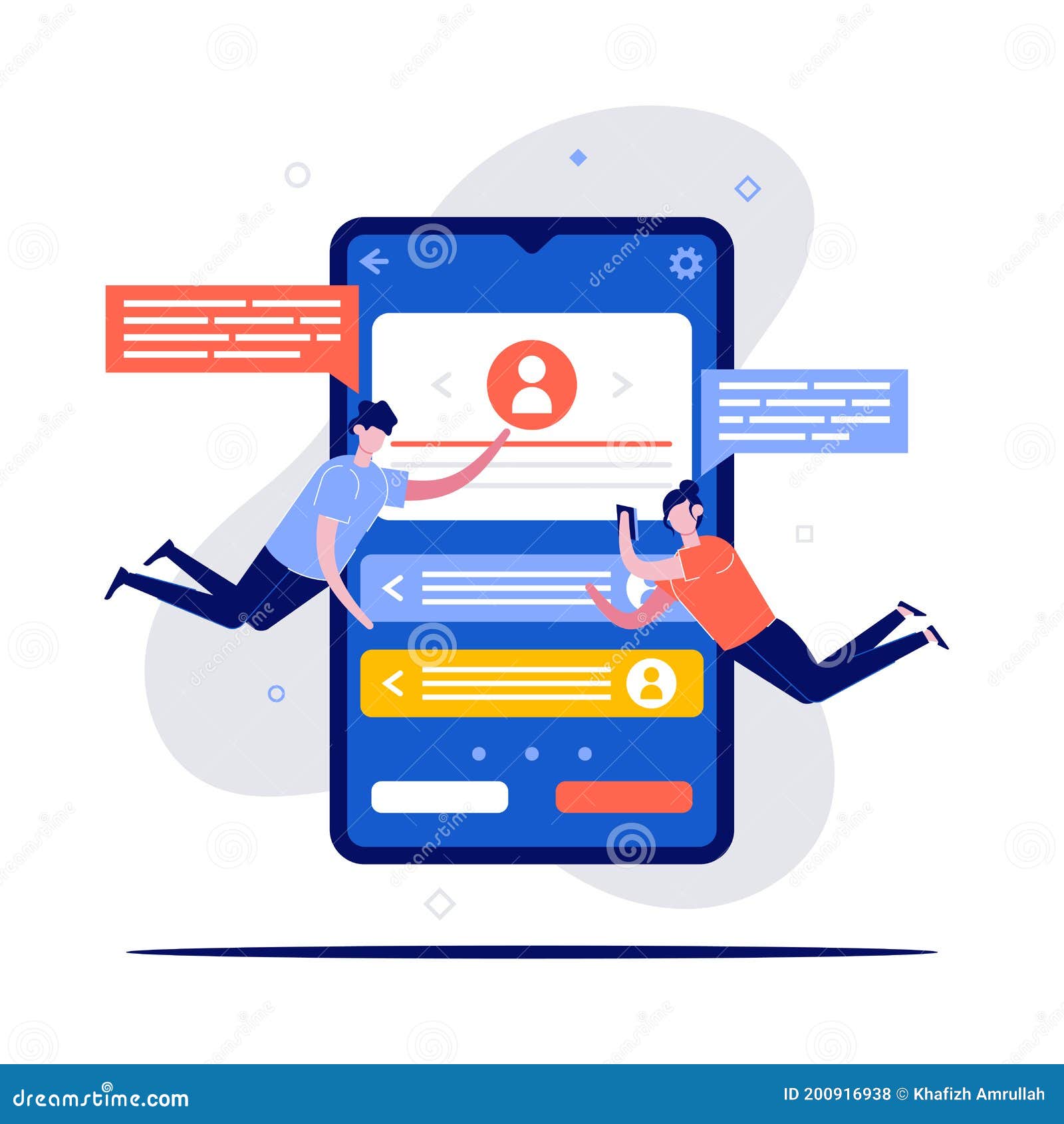 Mobile Phone Profiles, User Information Data Concepts with Character ...
