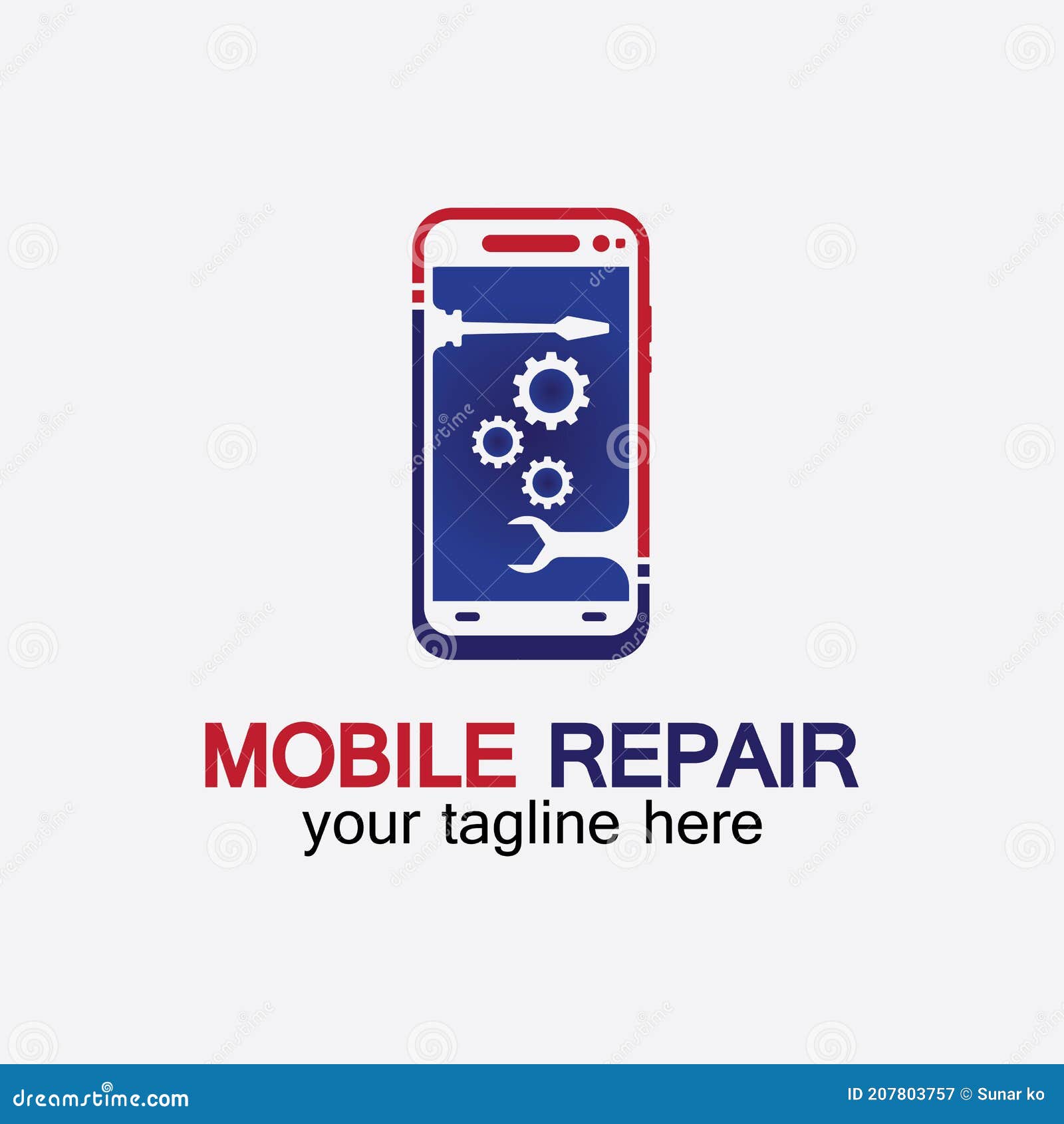 Mobile Phone Repair Logo.phone Service Logo, Rhone Repair, Simple ...