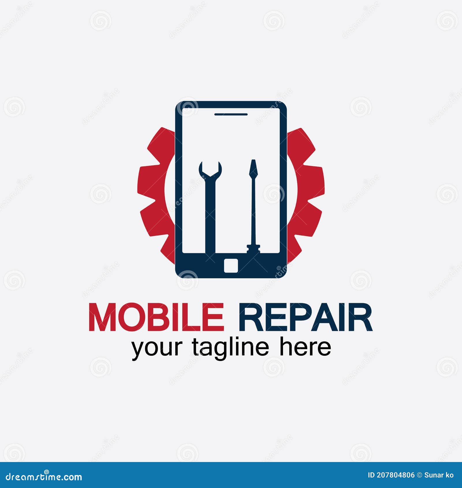 Mobile Phone Repair Logo.phone Service Logo, Rhone Repair, Simple ...