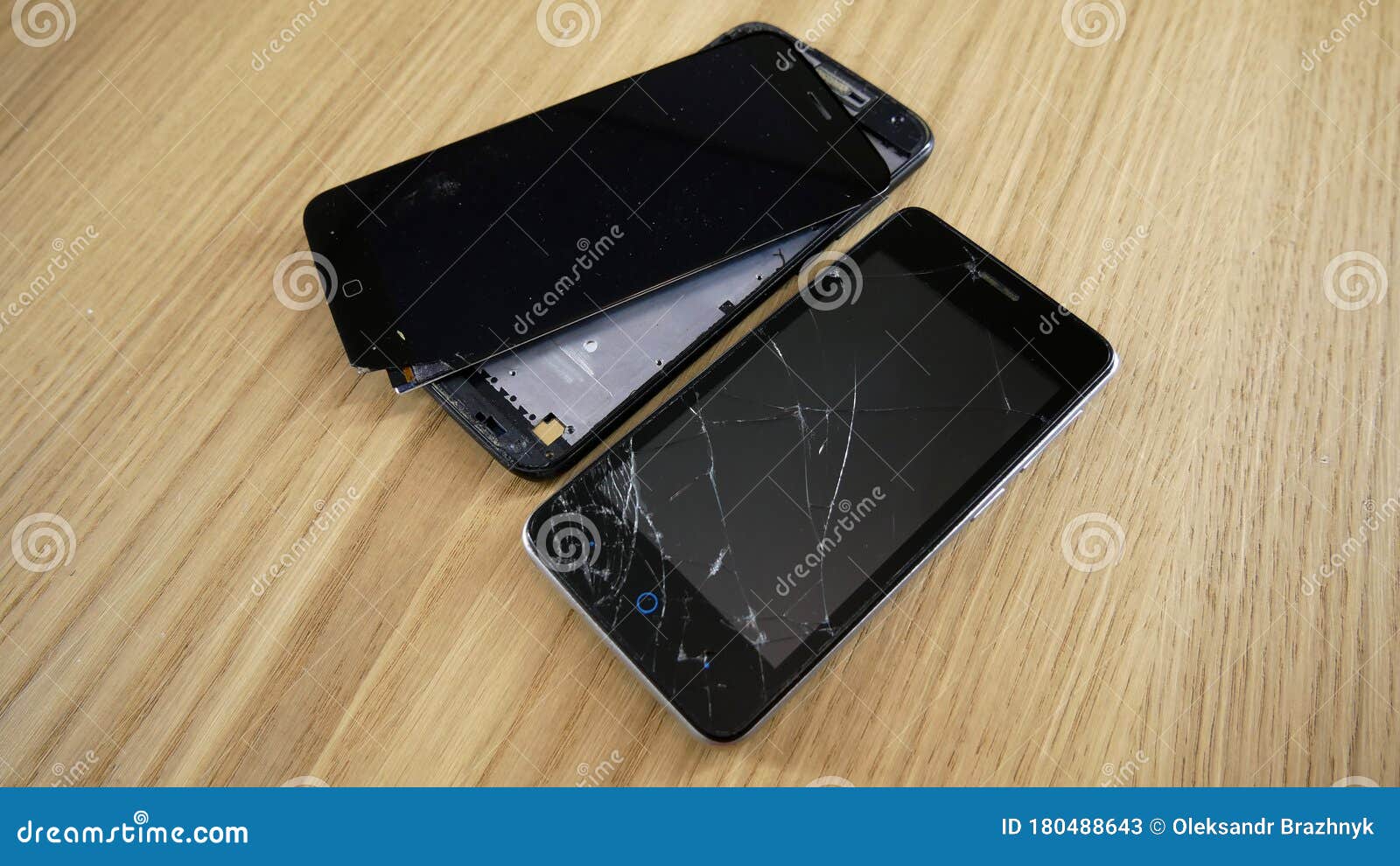 Mobile Phone Repair. Touchscreen Replacement Stock Image - Image of ...
