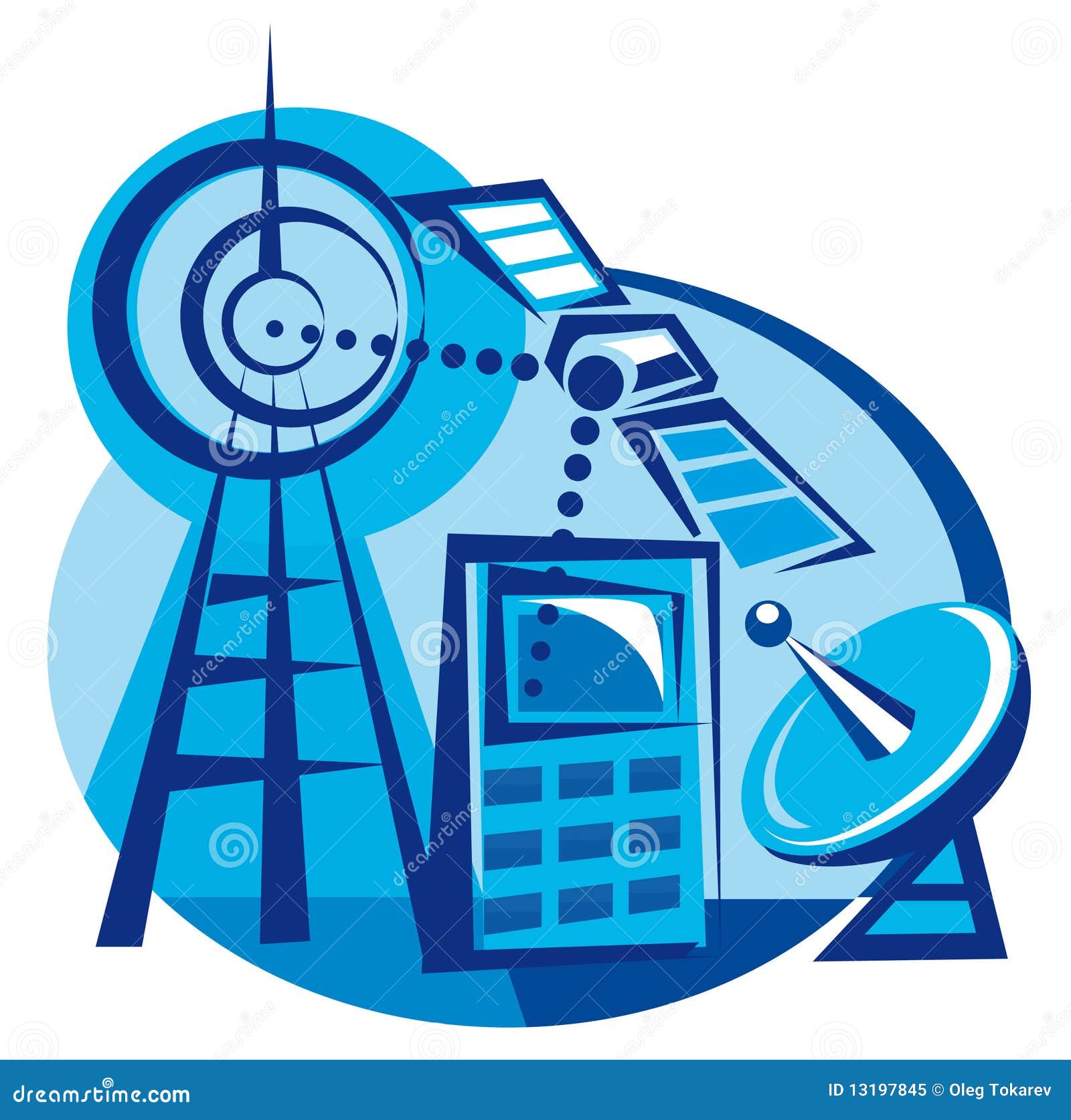 Radio Telecommunications Stock Illustrations – 4,860 Radio ...