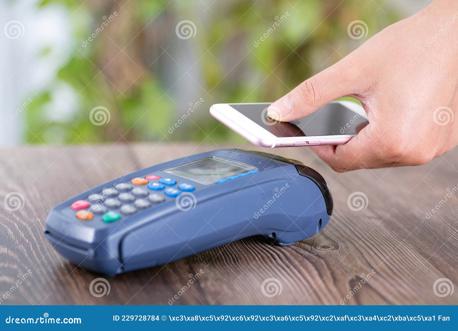 Mobile Phone Scan Code Payment Stock Photo - Image of electronic, real ...