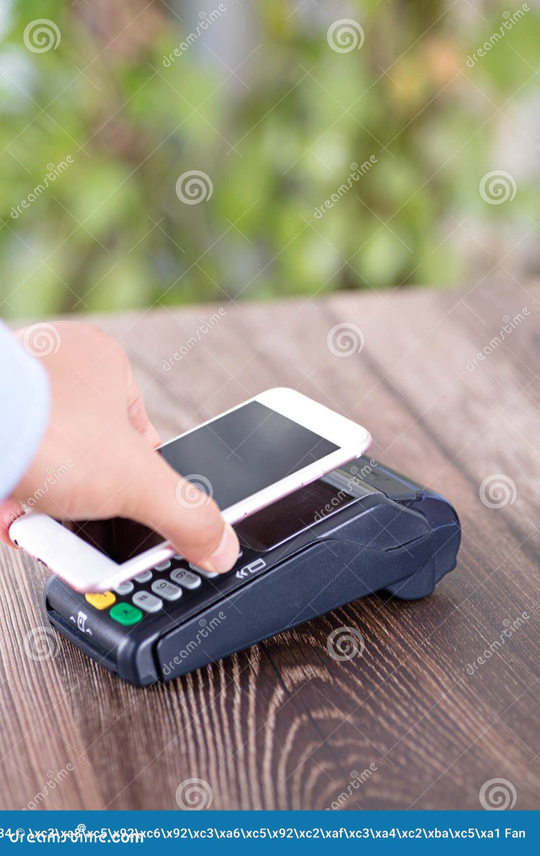 Mobile Phone Scan Code Payment Stock Photo - Image of lifestyle, phone ...