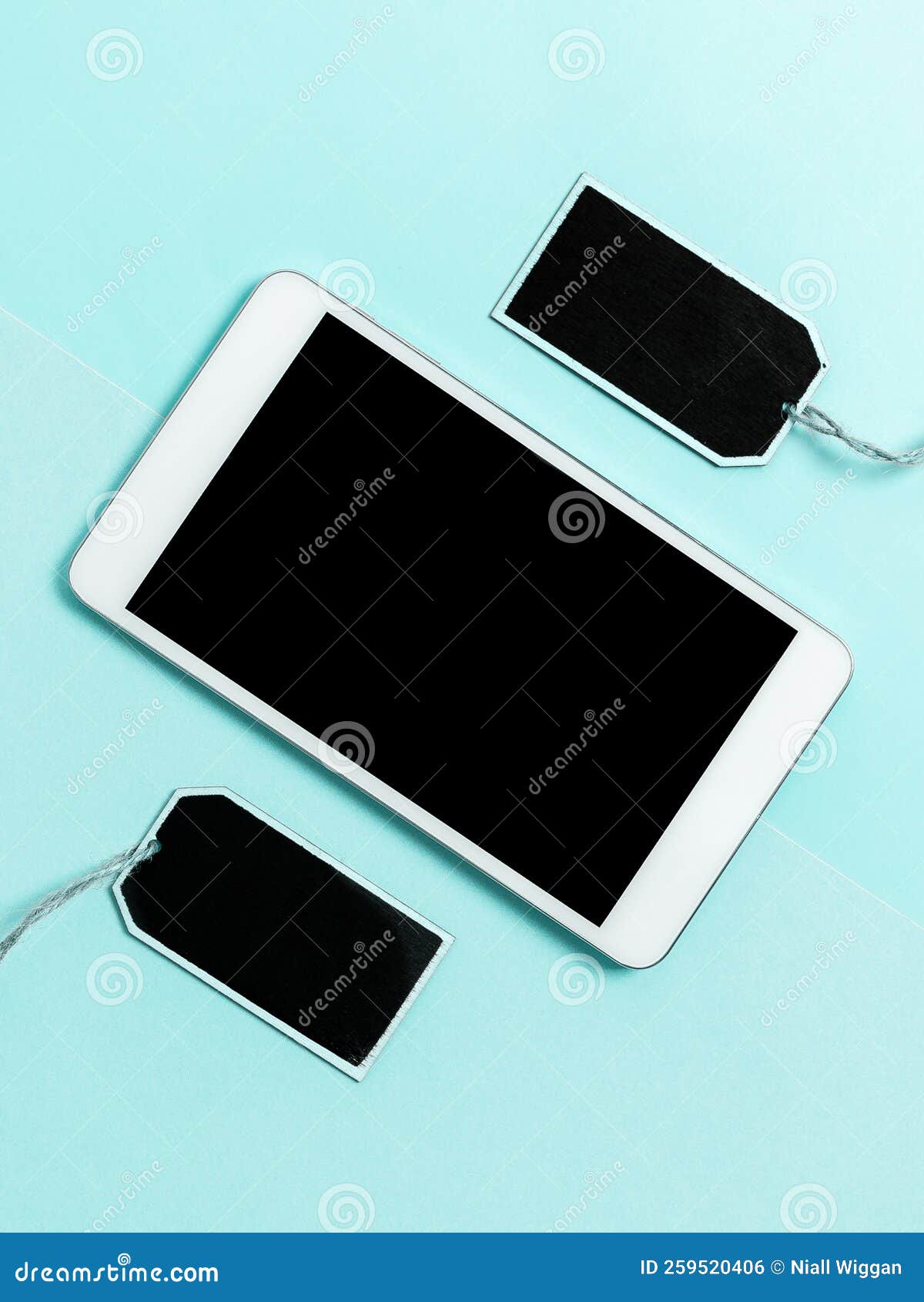 Mobile Phone Screen with Important Messages on Desk. Crutial ...