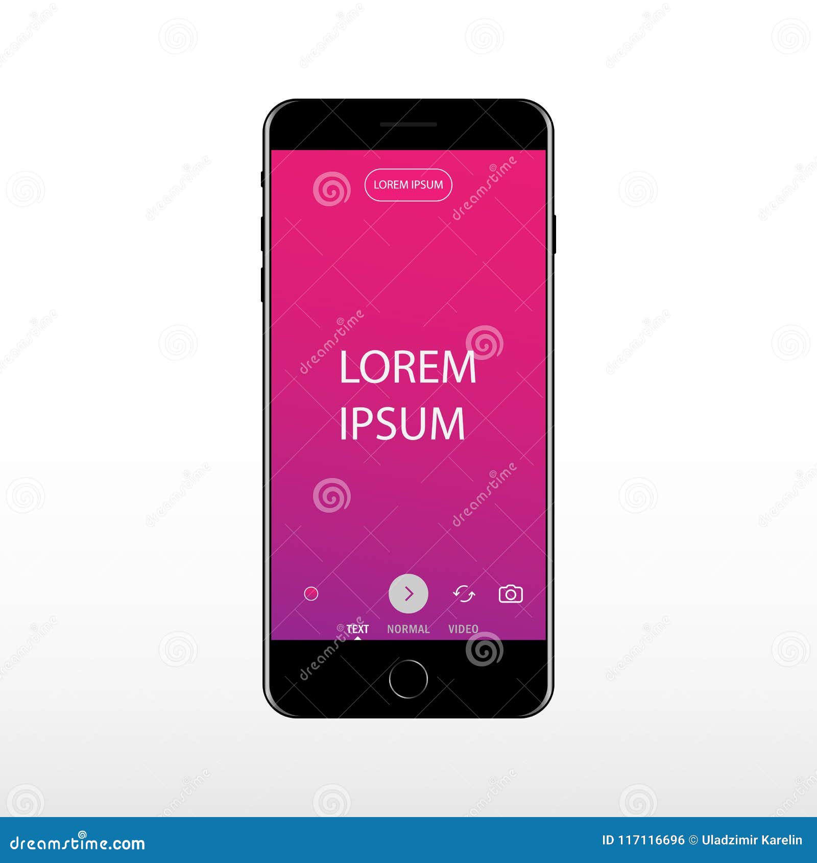 Input Screen Button Interface Royalty-Free Stock Image | CartoonDealer ...