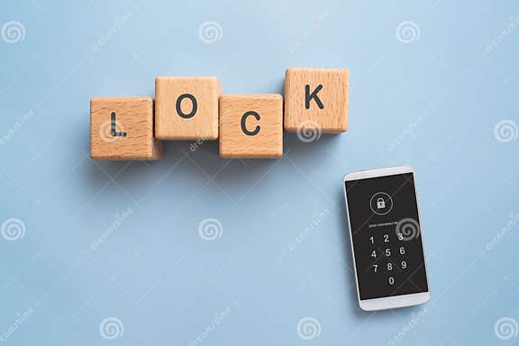 Mobile Phone Security Code, Password or Lock for Personal Online ...