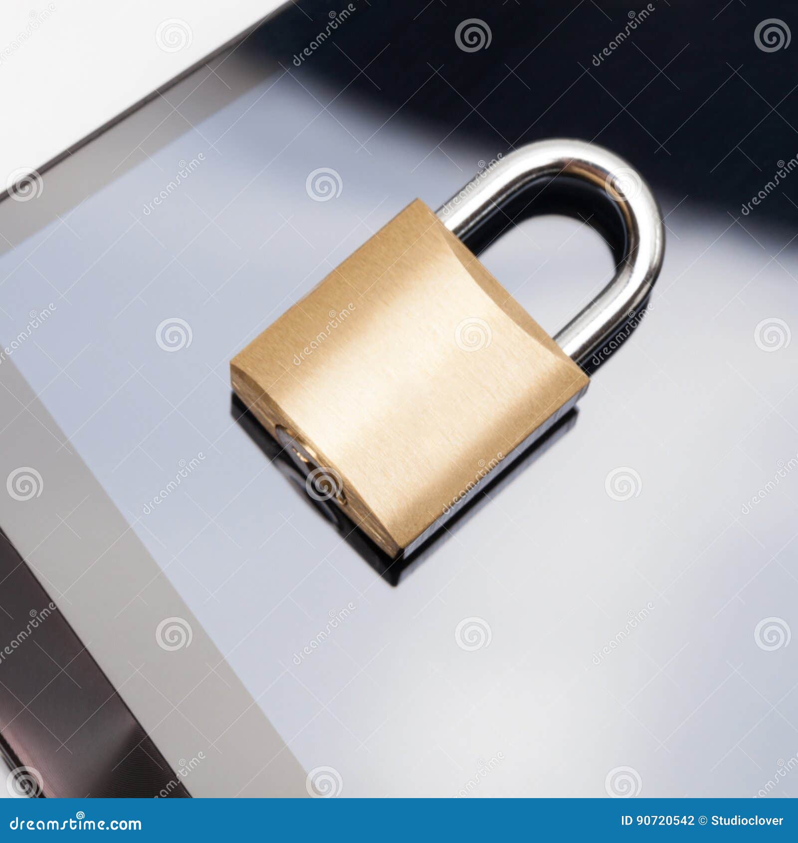 Mobile Phone Security and Data Protection Concept - Smartphone with ...