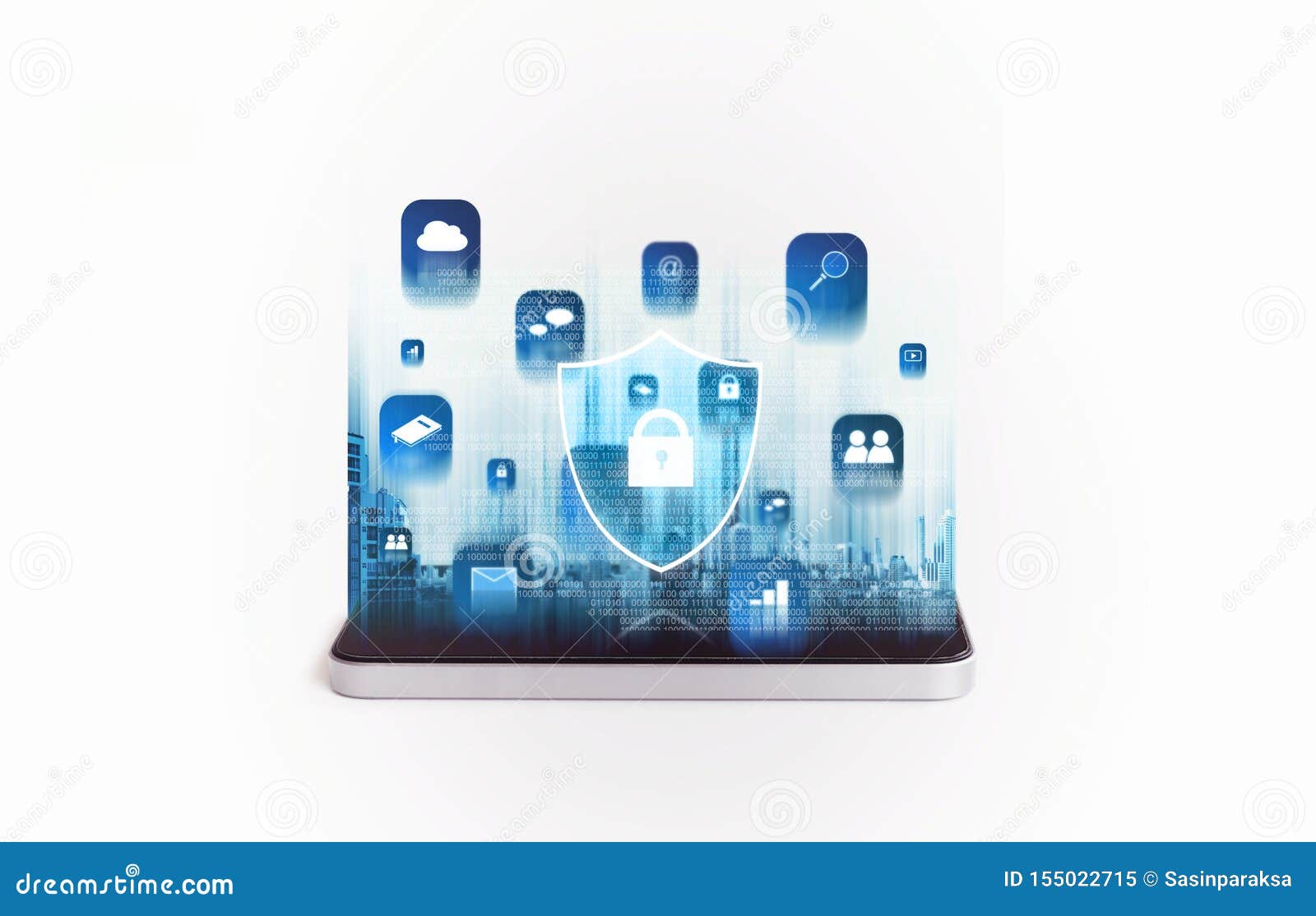 Mobile Phone Security and Digital Data Security System. Mobile Smart ...