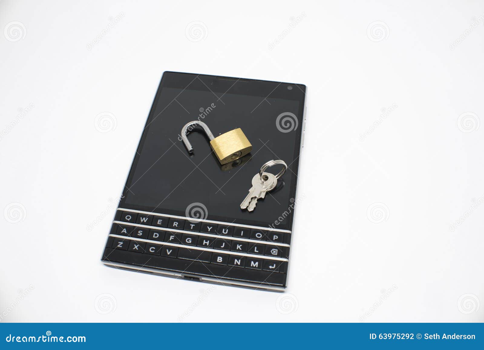Mobile Phone Security Isolation Stock Photo - Image of phone, device ...