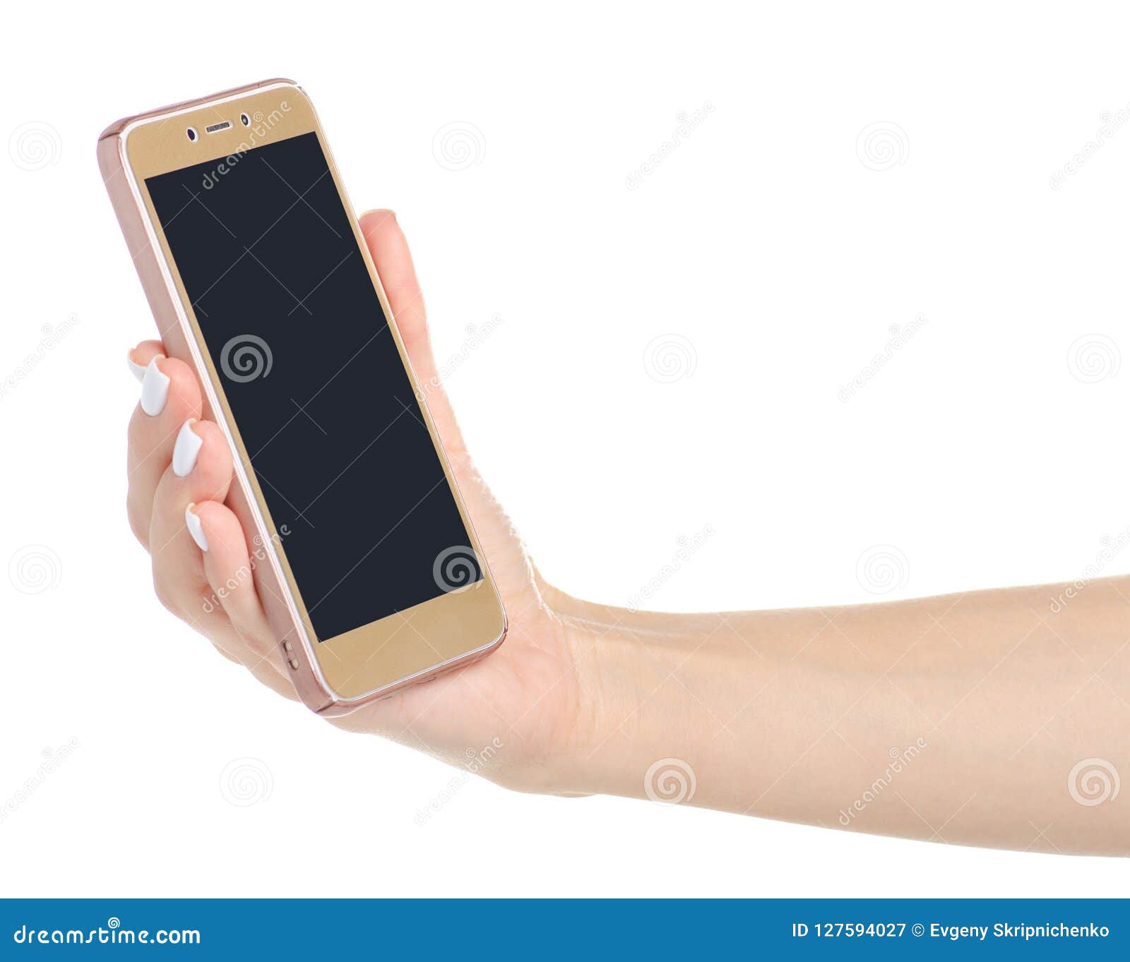 Mobile Phone Smartphone in Hand Stock Image - Image of digital, modern ...