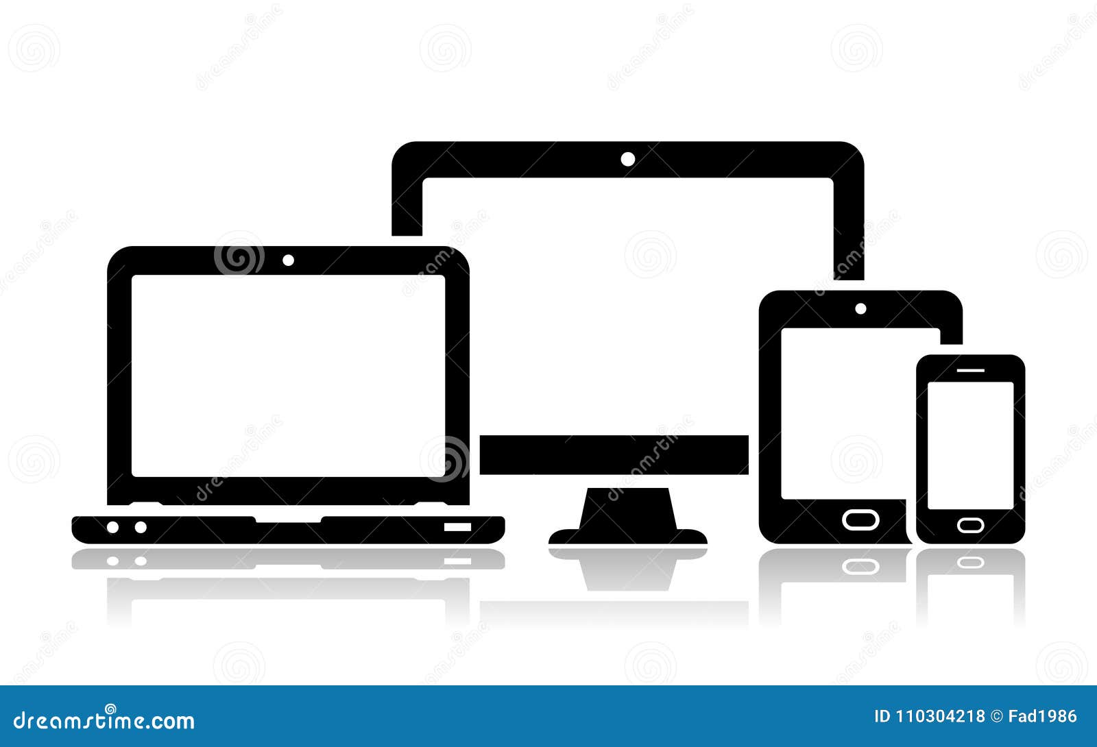 Mobile Phone, Tablet, Laptop and Desktop Computer Icons Stock Vector ... Mobile Phone, Tablet, Laptop and Desktop Computer Icons Stock Vector ...