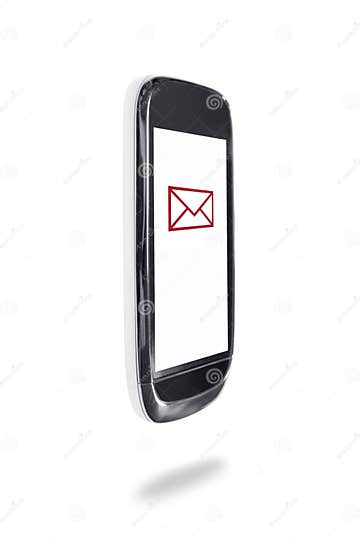 Mobile phone text symbol stock image. Image of envelope - 18209543