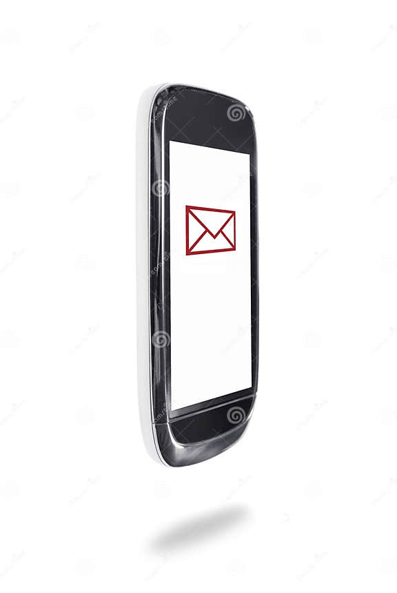 Mobile phone text symbol stock image. Image of envelope - 18209543