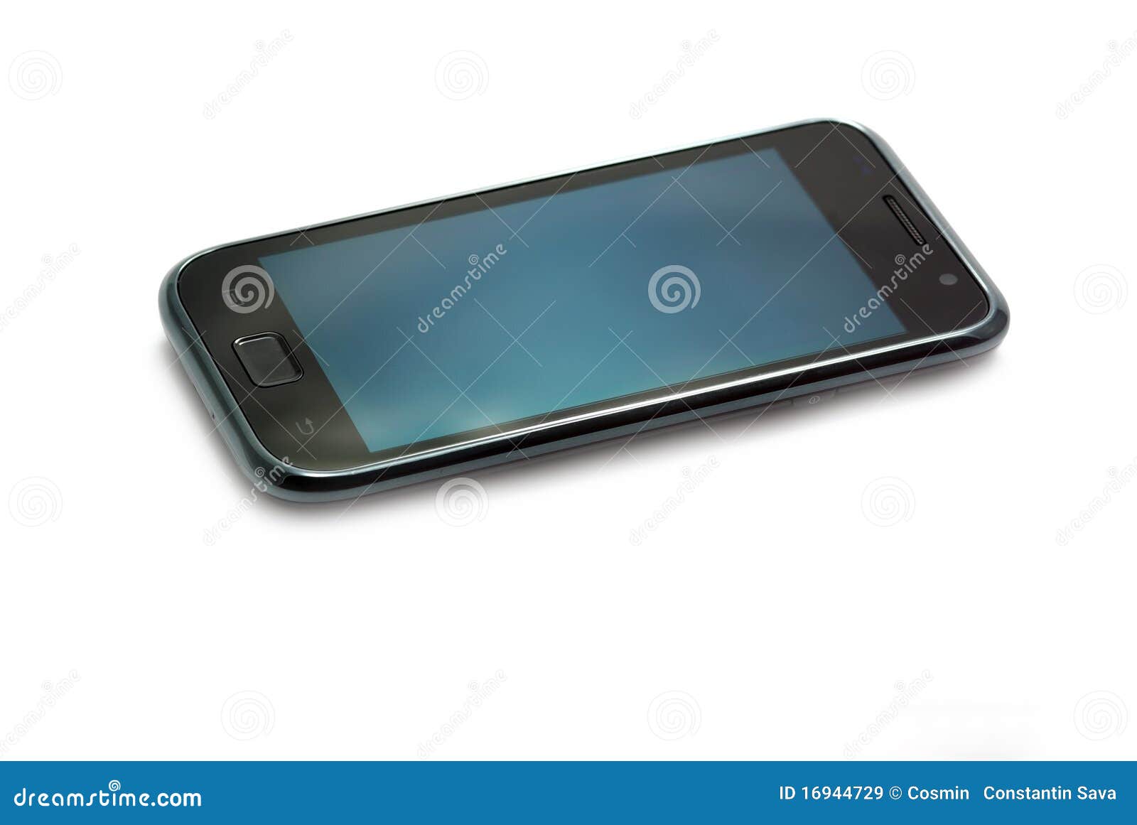Mobile Phone with Touch Screen Stock Image - Image of calendar ...