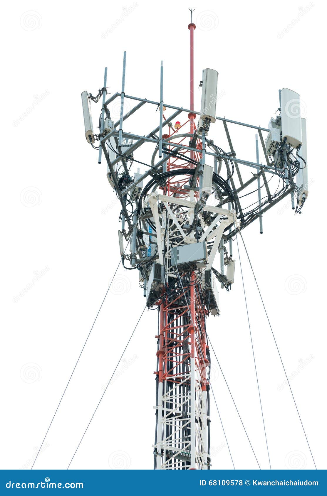 Mobile Phone Tower stock photo. Image of station, network - 68109578