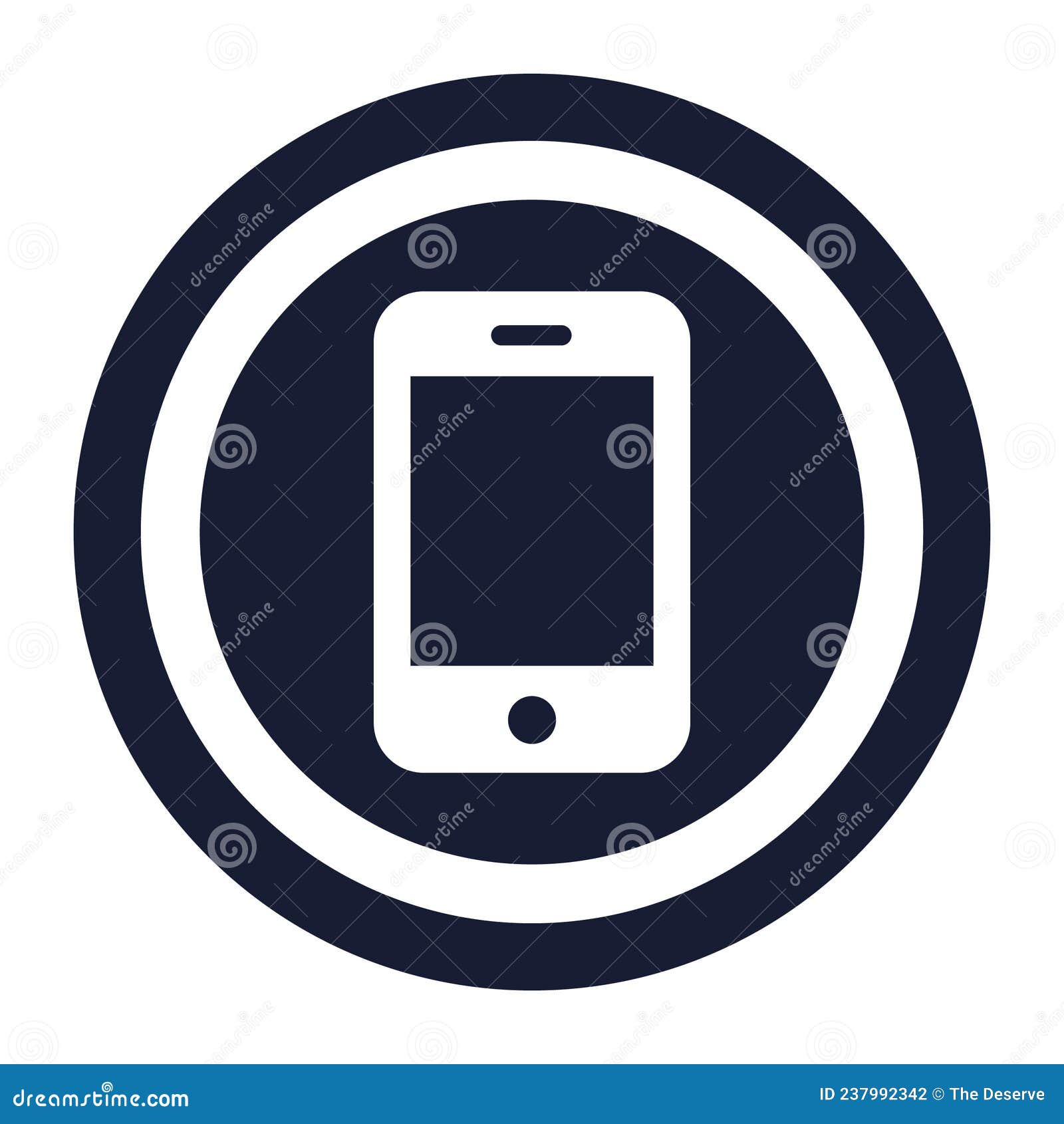 Mobile Phone Vector Icon Which is Suitable for Commercial Work and ...
