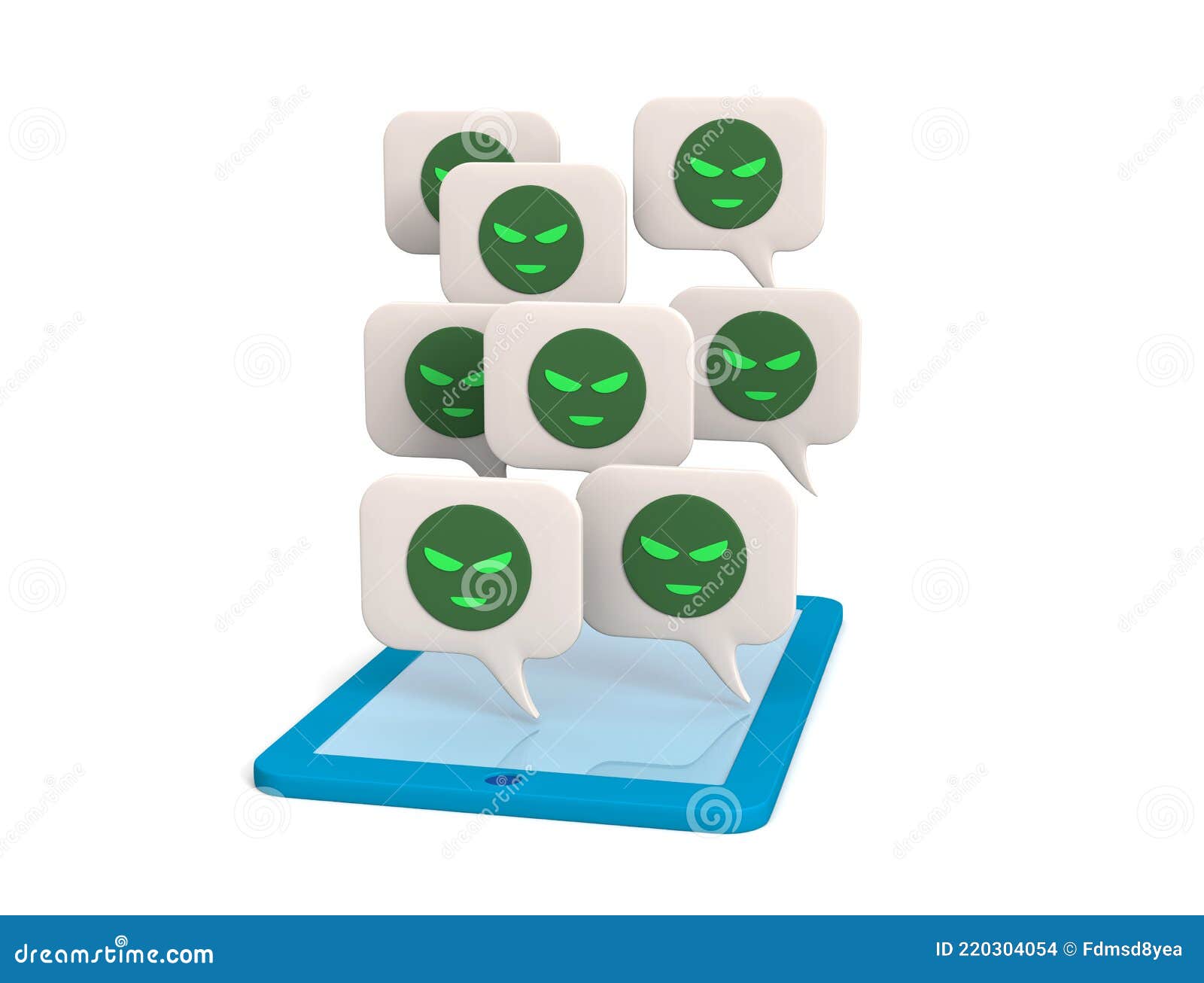 Mobile Phone Virus stock illustration. Illustration of concept - 220304054
