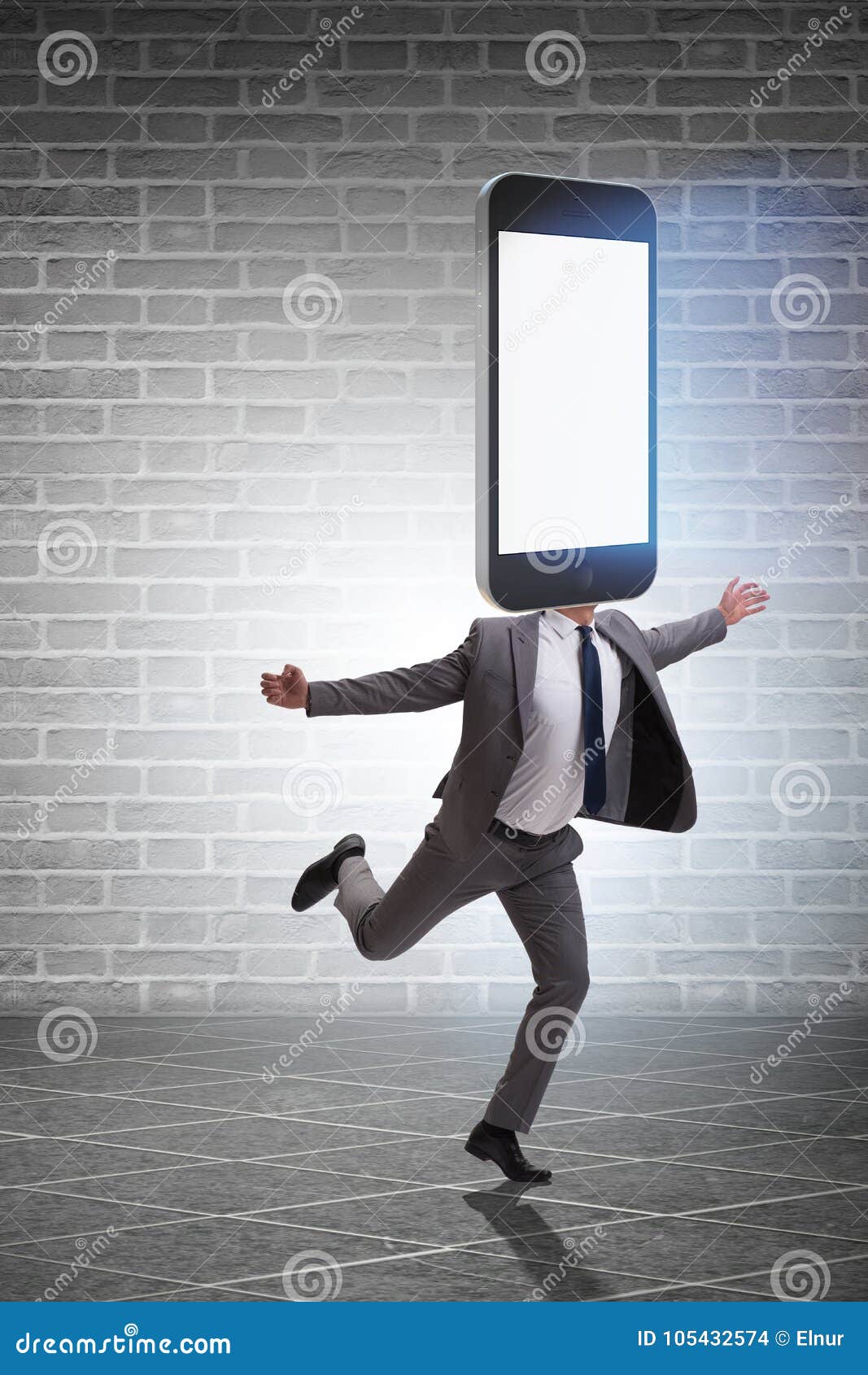 The Mobile Phone Zombie Under the Influence of Smartphone Stock ...