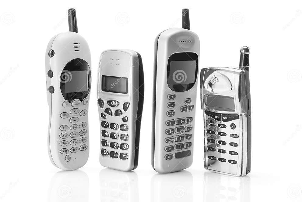 Mobile Phones stock image. Image of phones, studio, connection - 16197825