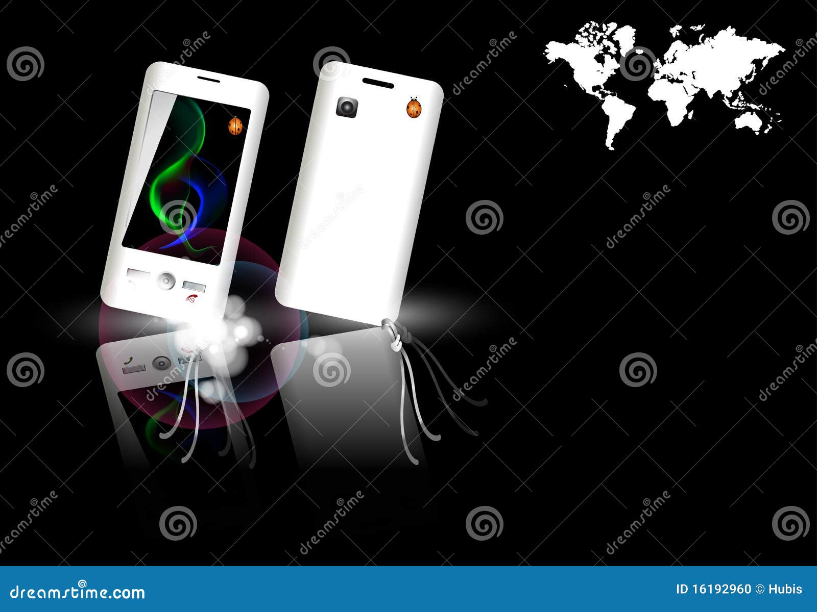 Mobile phones design stock vector. Illustration of chat - 16192960