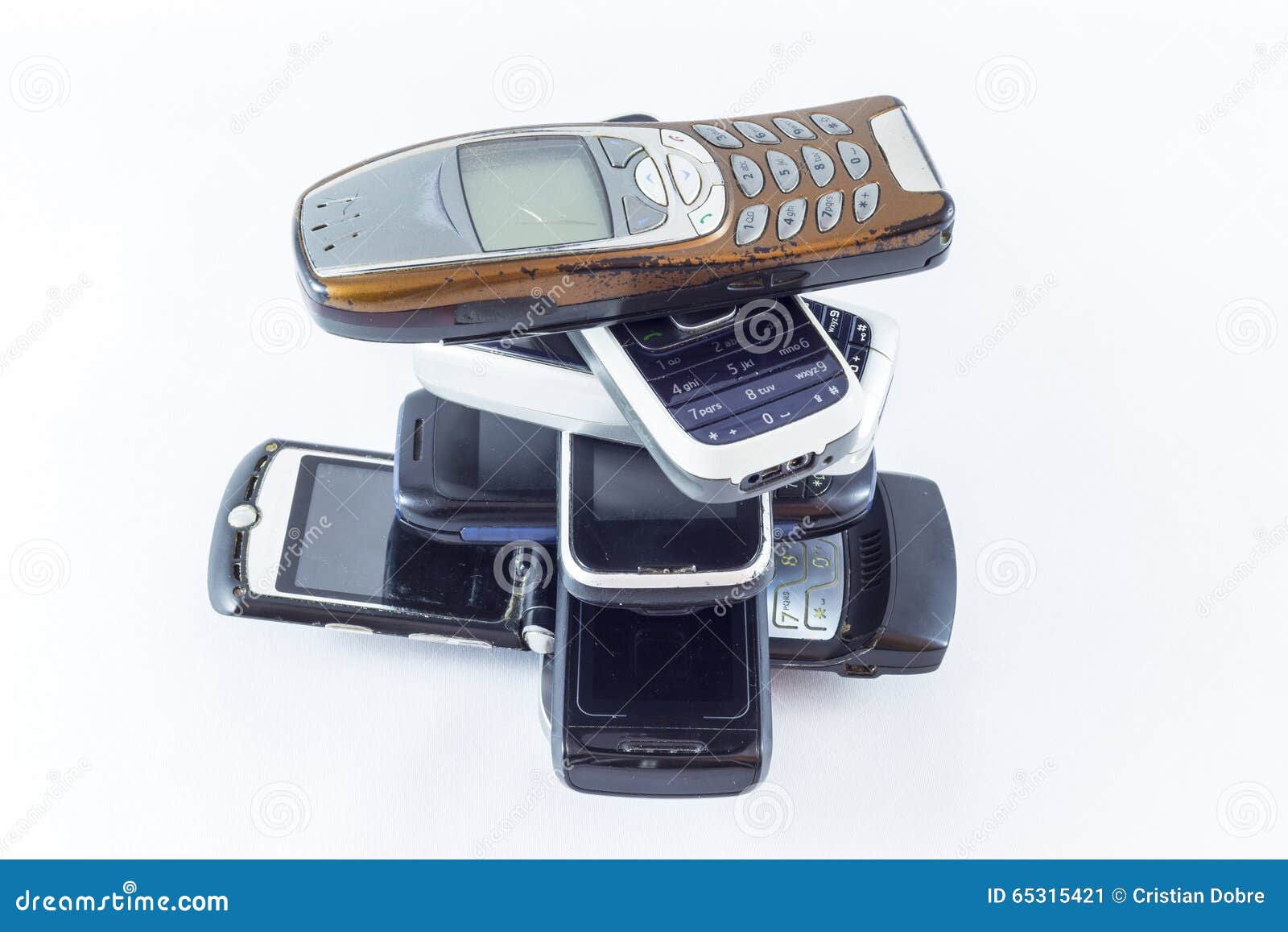 Mobile phones stock image. Image of product, feature - 65315421