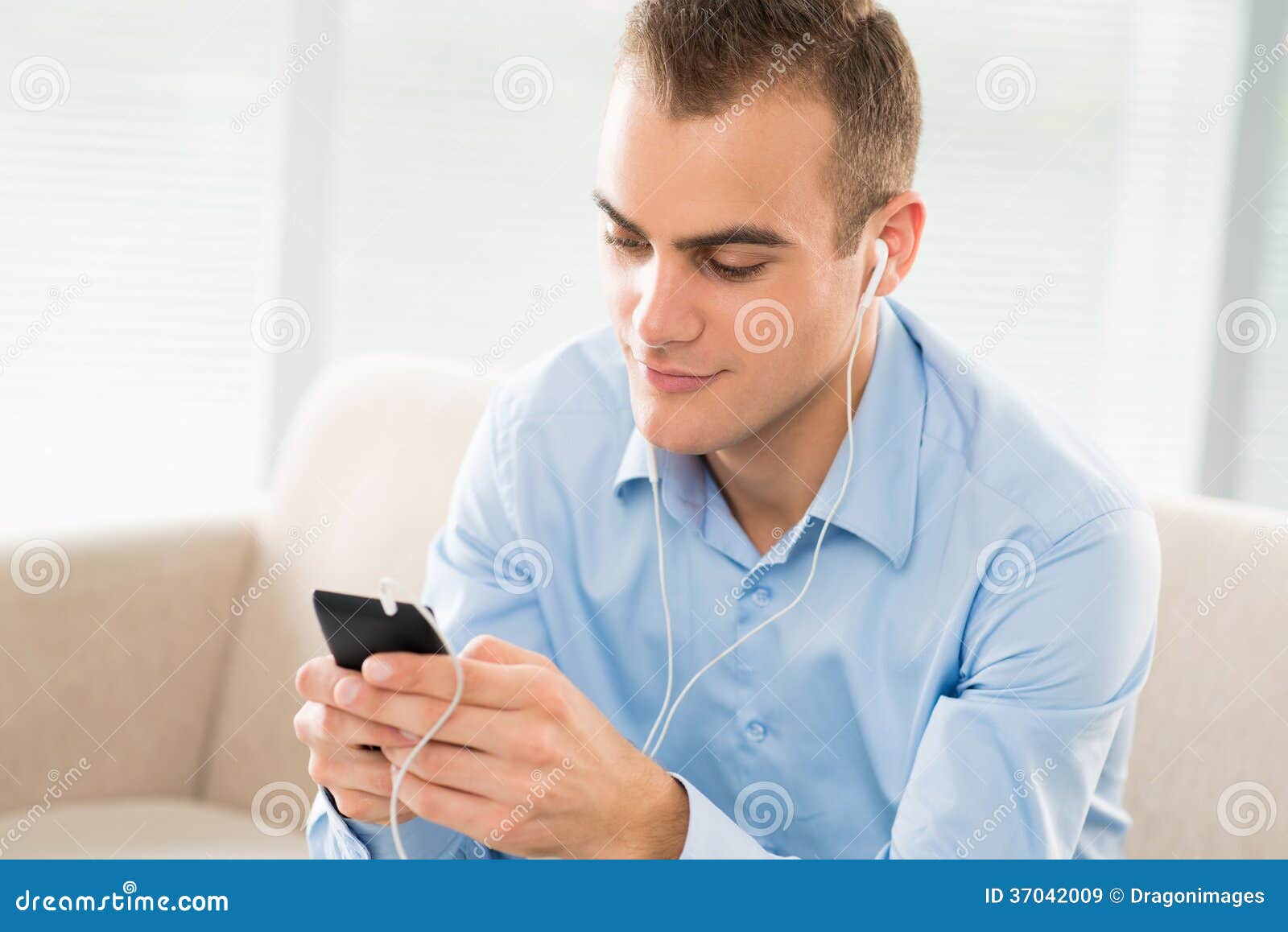 Mobile player stock image. Image of businessperson, inside - 37042009