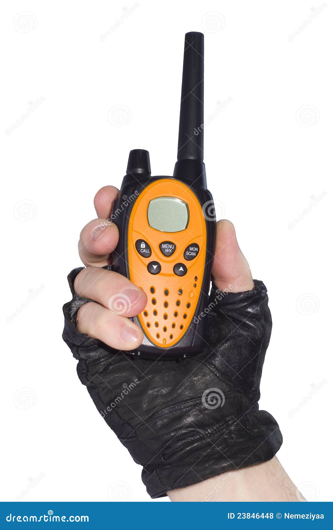 Mobile portable radio stock photo. Image of mobile, call - 23846448