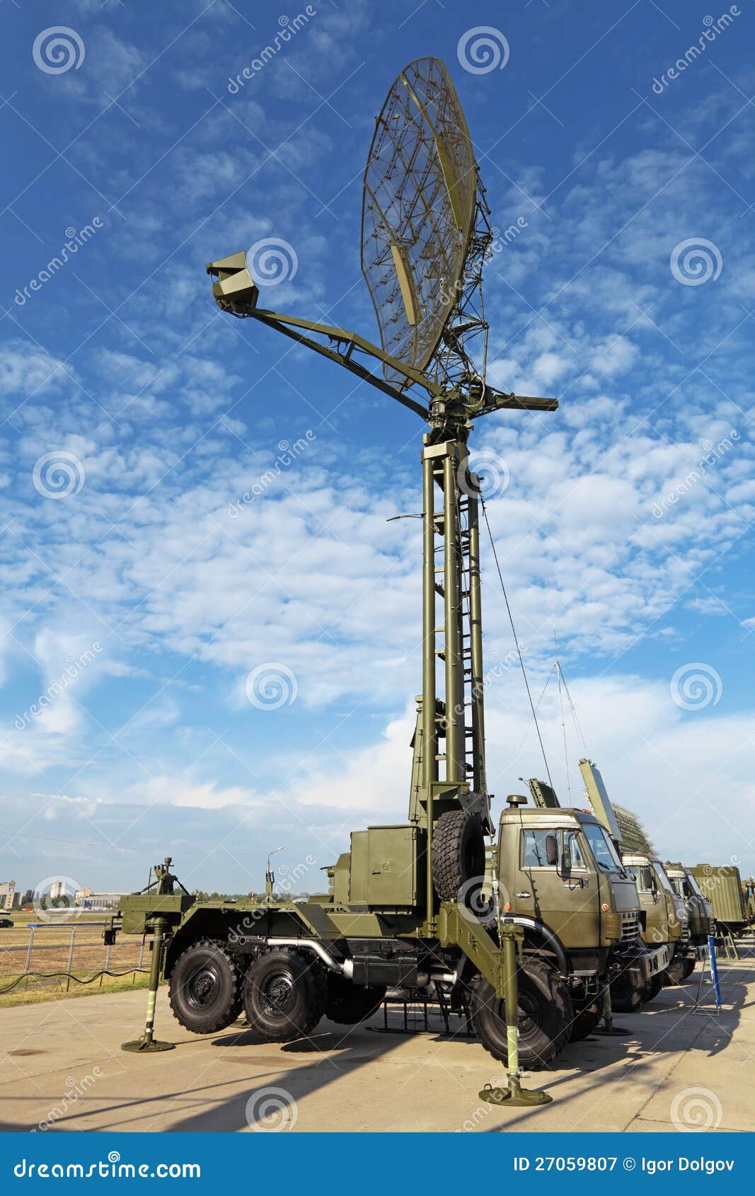 Mobile Radar-tracking-flying Targets Editorial Photo | CartoonDealer ...
