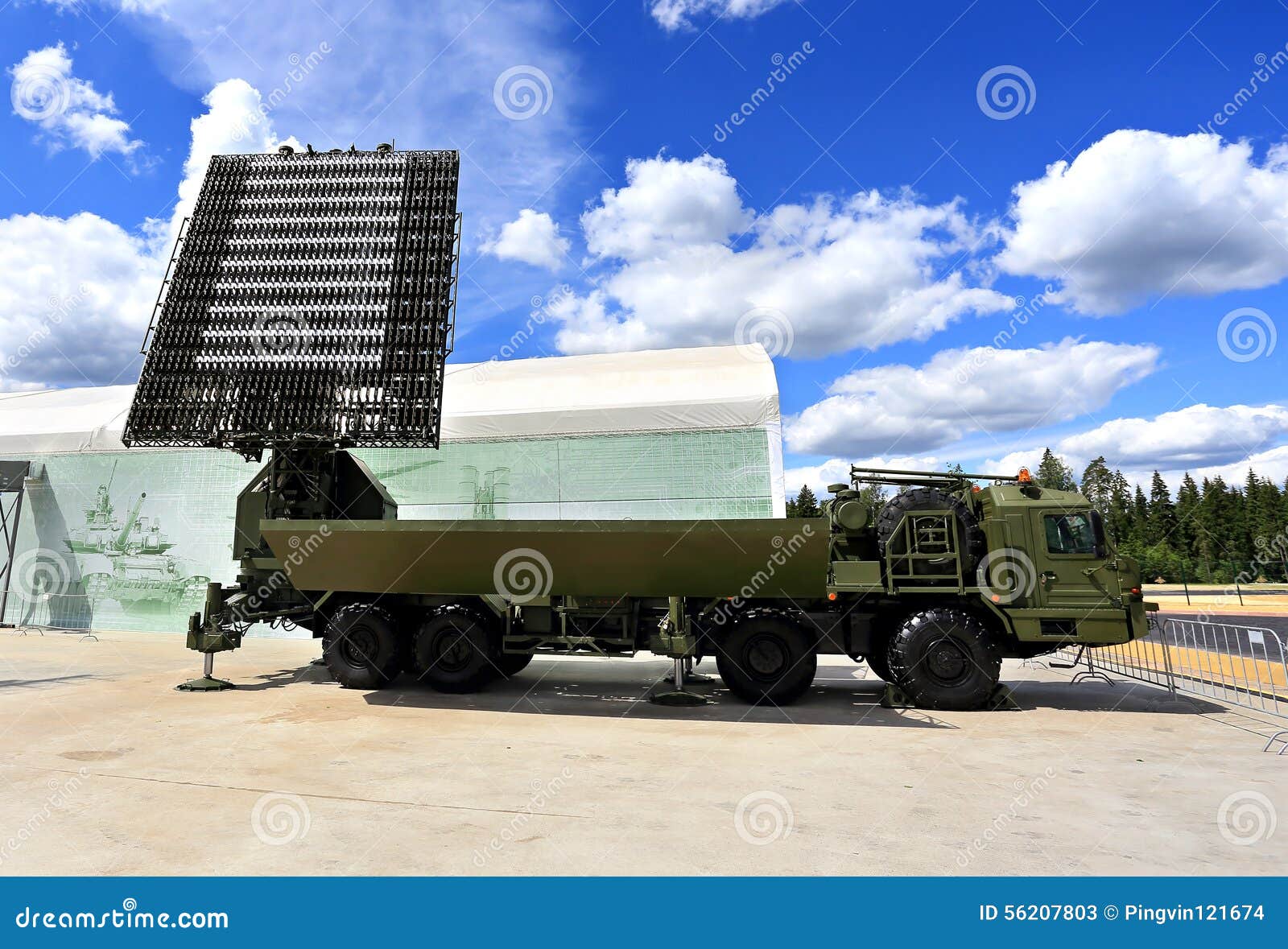 Mobile Radar-tracking-flying Targets Editorial Photo | CartoonDealer ...