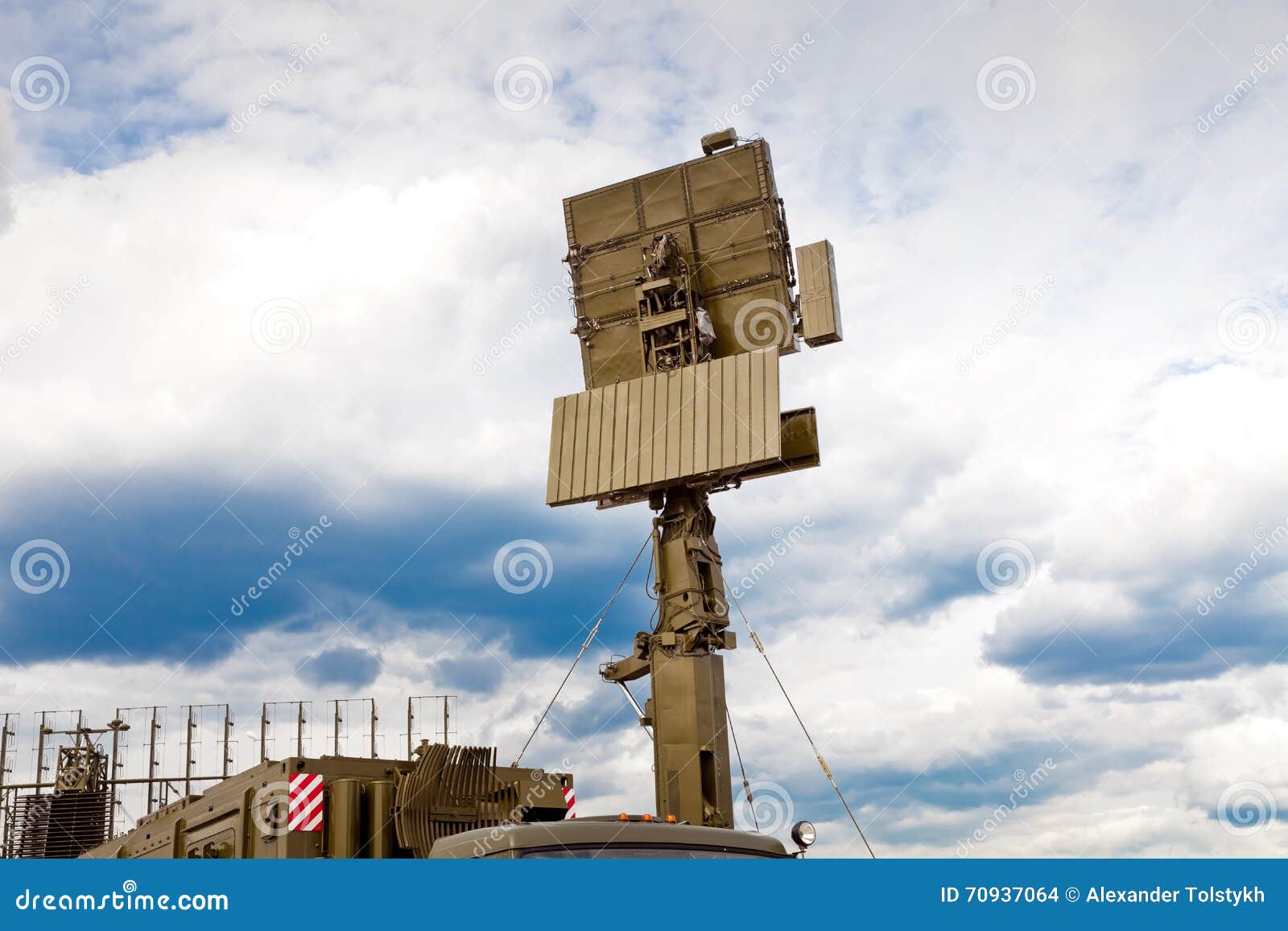 Mobile Radar Station in Russian Army Stock Photo - Image of protection ...