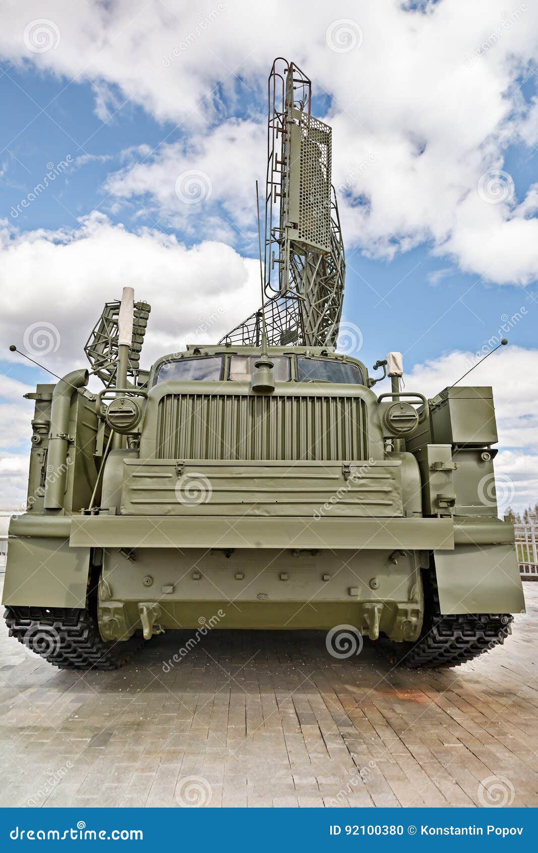 Mobile radar stock photo. Image of satellite, equipment - 92100380