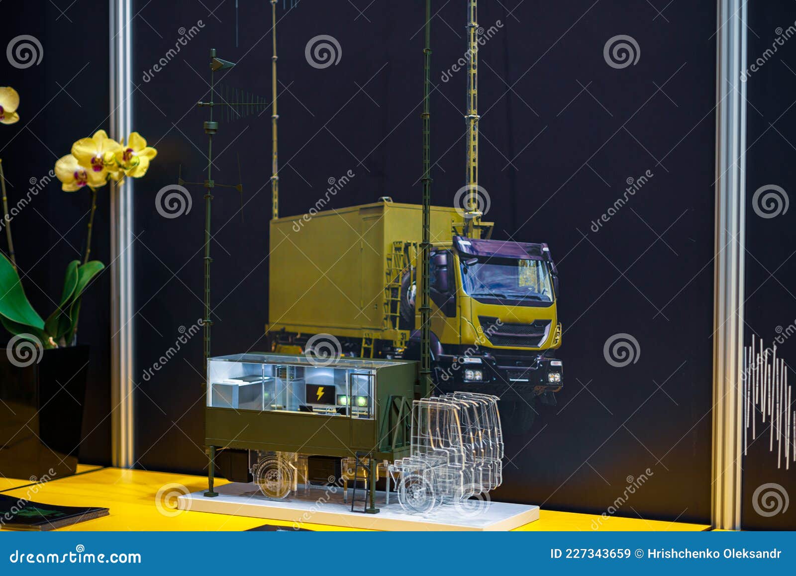 Mobile Radio Reconnaissance Complex. Military and Defense Industry ...